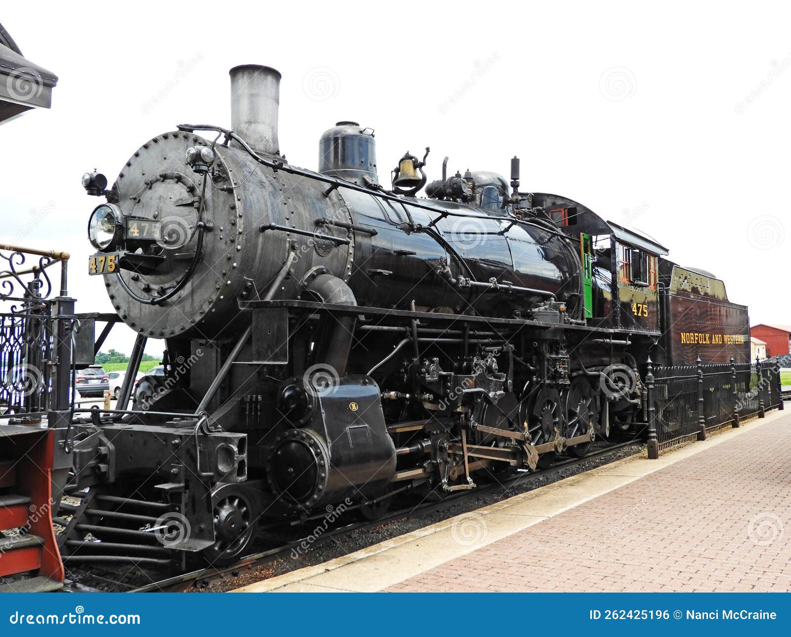 475 Engine Locomotive Steamtrain at Historic Strasburg Railroad Stock ...
