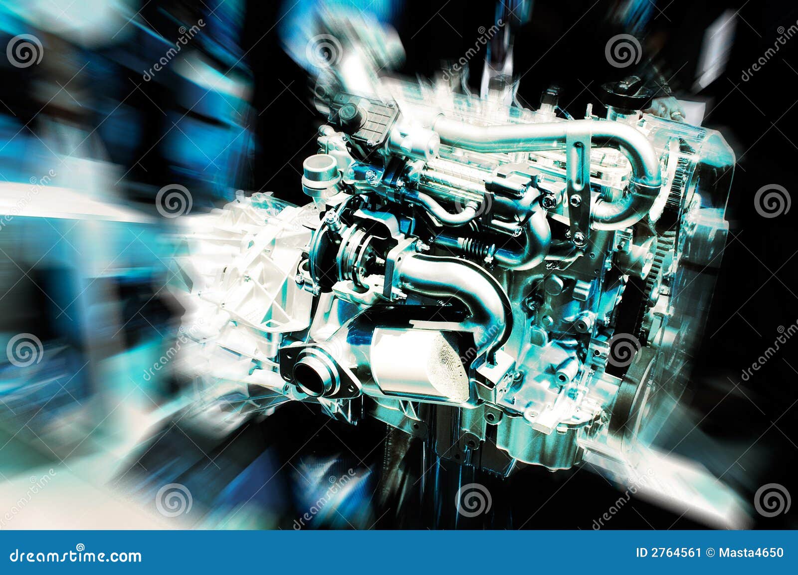 Engine stock image. Image of engineering, fuel, polished - 2764561