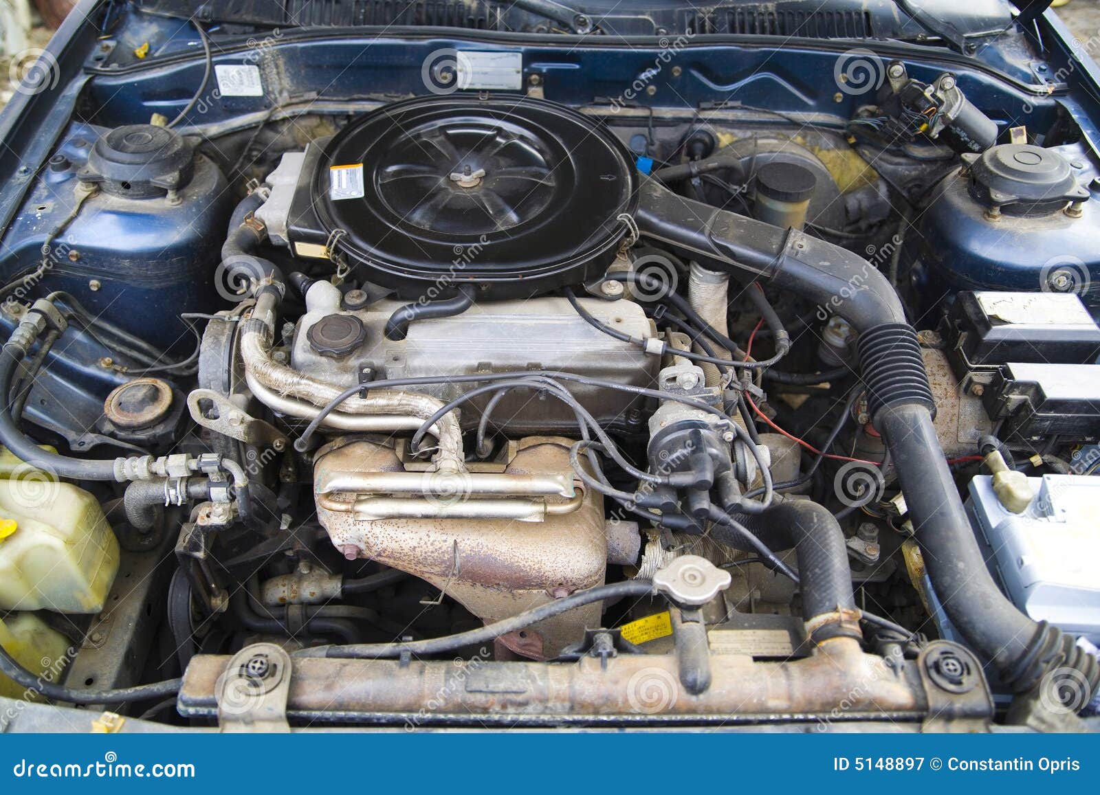 Engine stock image. Image of motor, pieces, layout, hoses - 5148897