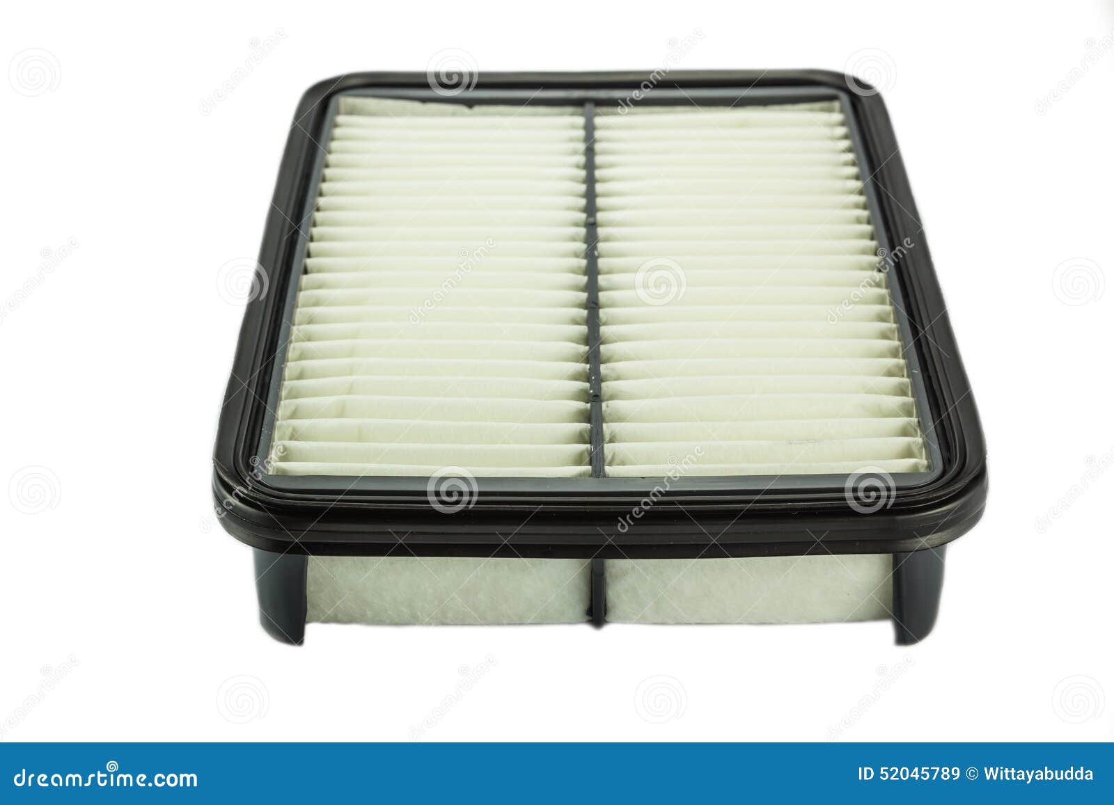 Engine air filter stock image. Image of filtration, inhaler - 52045789
