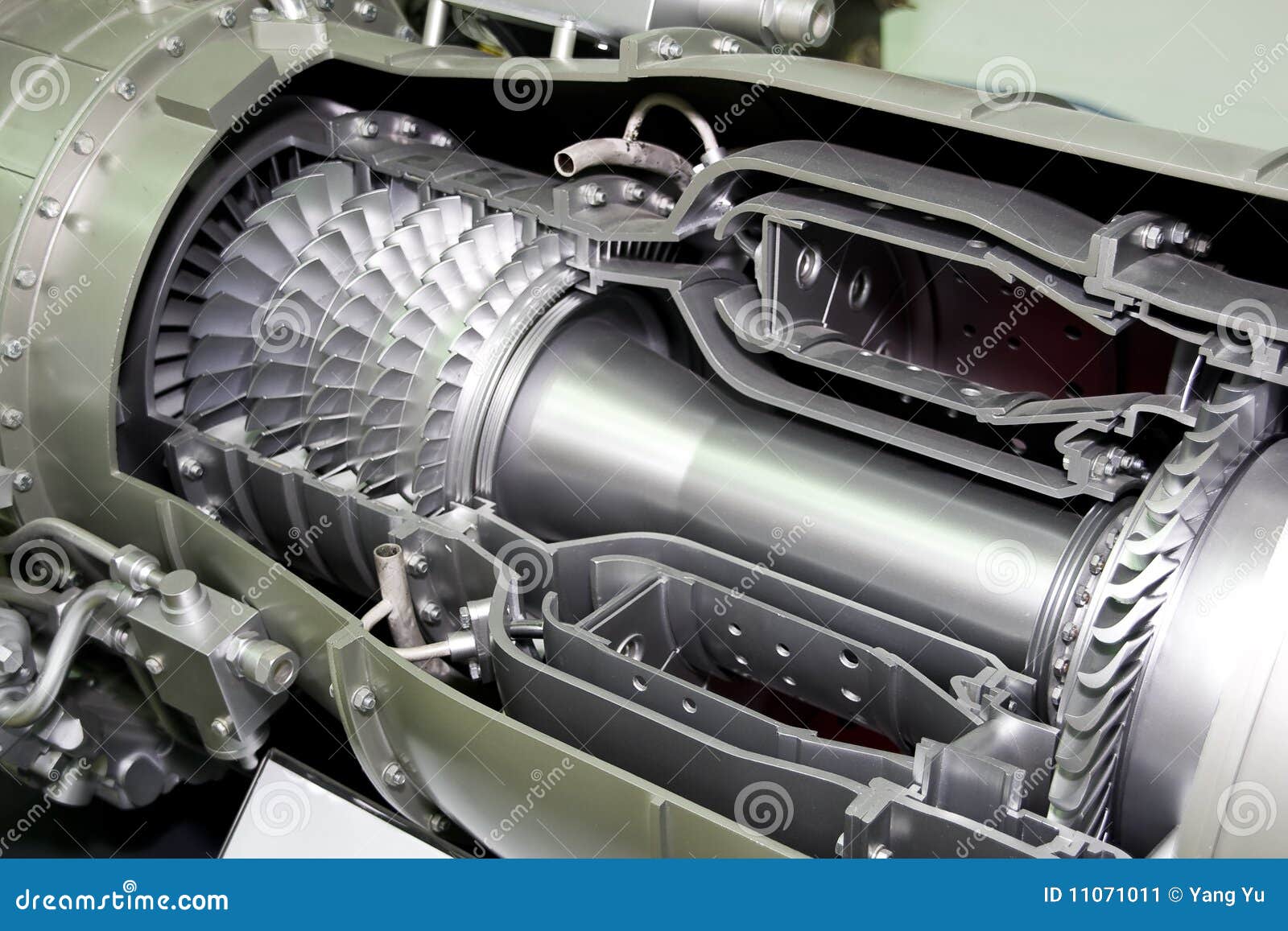 The engine of airplane stock image. Image of energy, electronic - 11071011