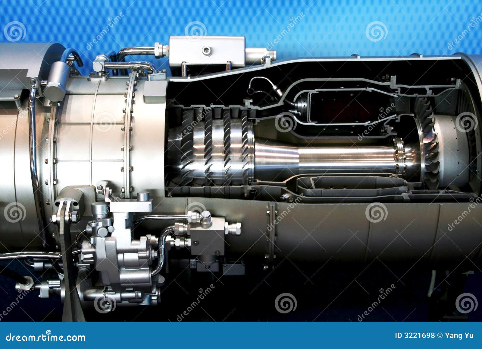 The engine of airplane stock photo. Image of craftsmanship - 3221698