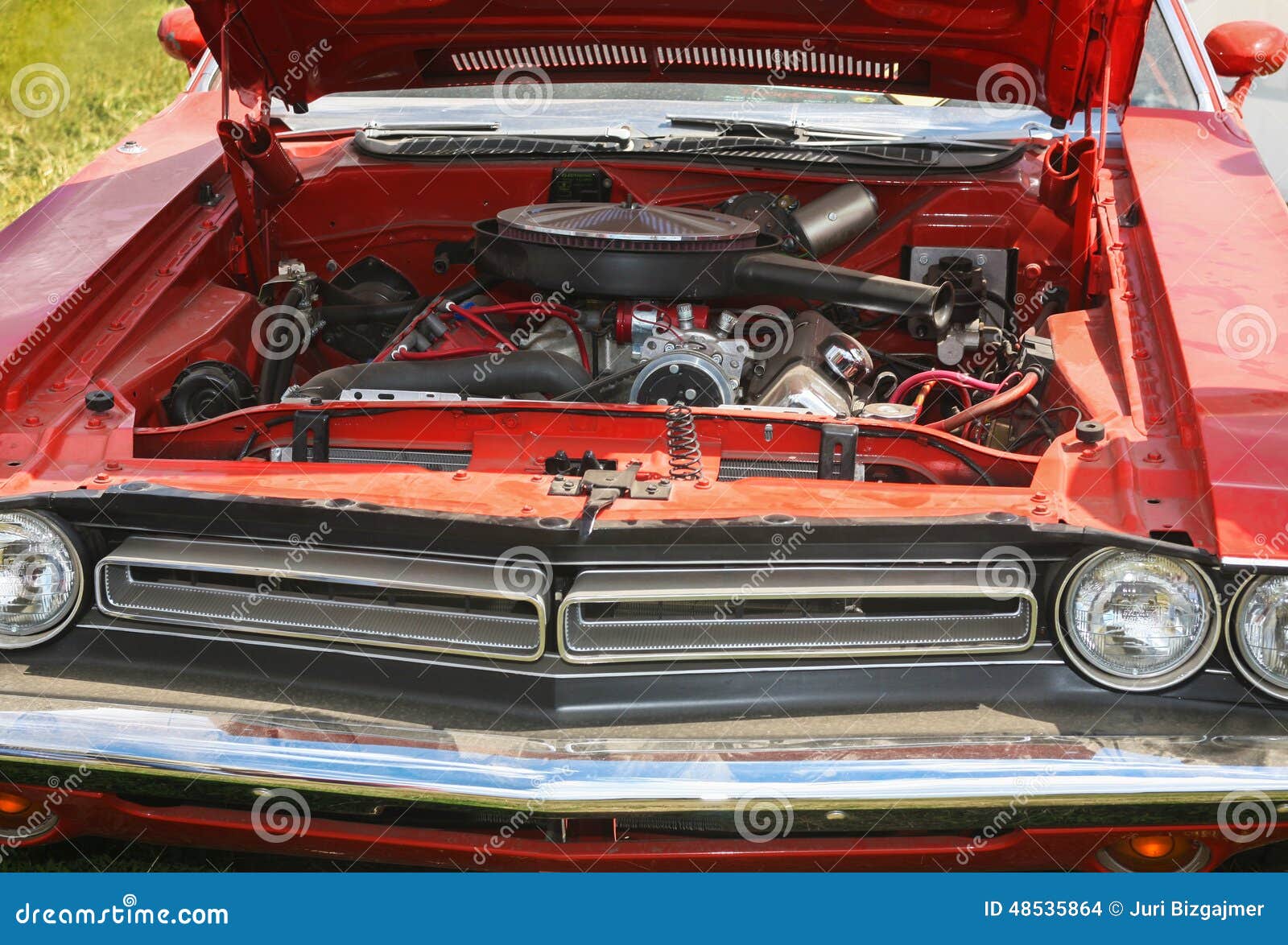Engine American car stock photo. Image of repairing, activity - 48535864