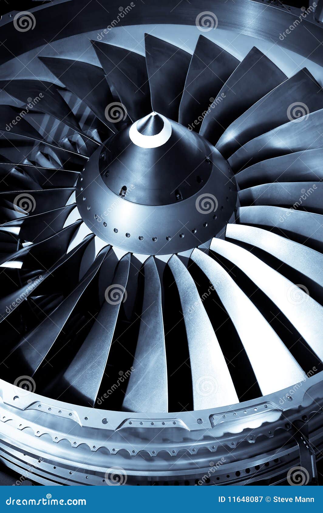 Engine blades stock image. Image of energy, blade, airlines - 11648087