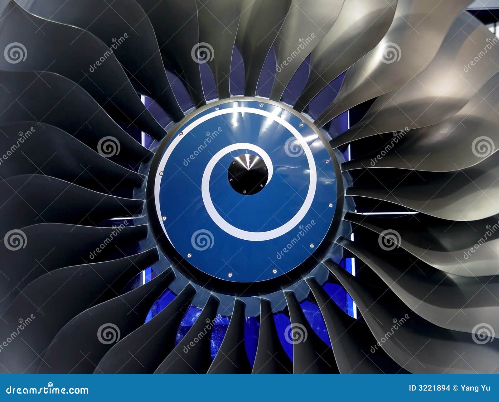 Engine blades stock photo. Image of aeronautics, aerospace - 3221894