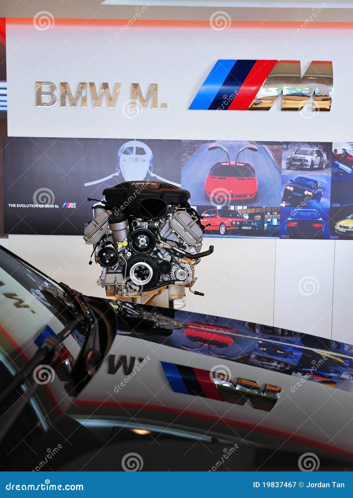 Engine of a BMW M car editorial photography. Image of vehicle - 19837467