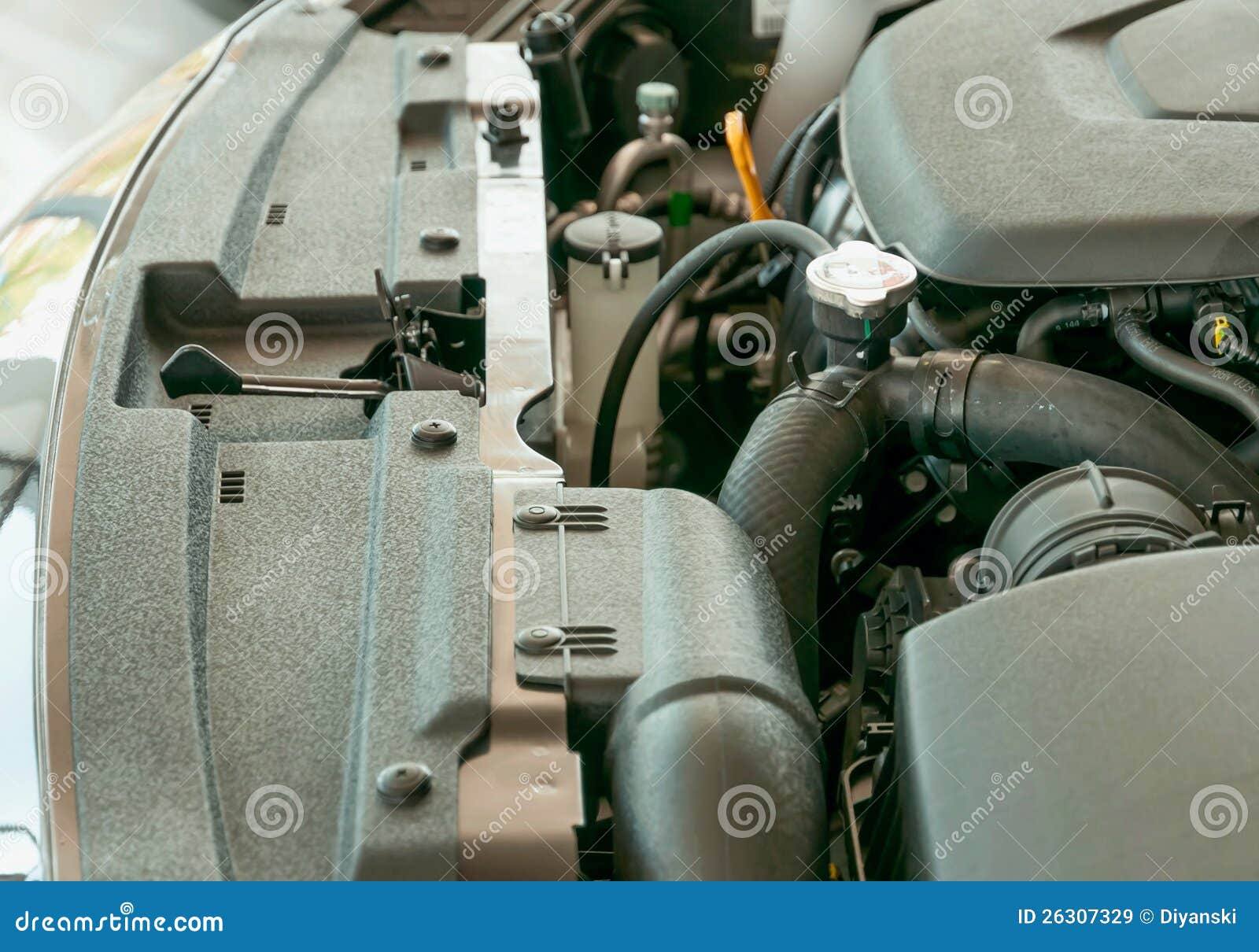 Engine (car motor) stock image. Image of mechanic, motor - 26307329