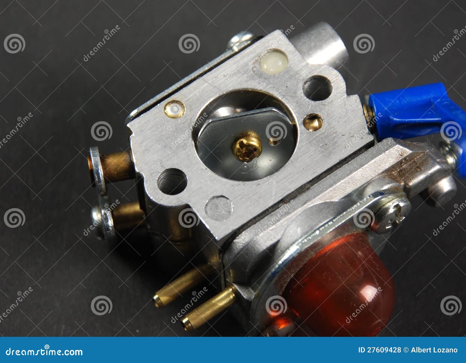 Engine and carburator stock photo. Image of exhaust, motor - 27609428