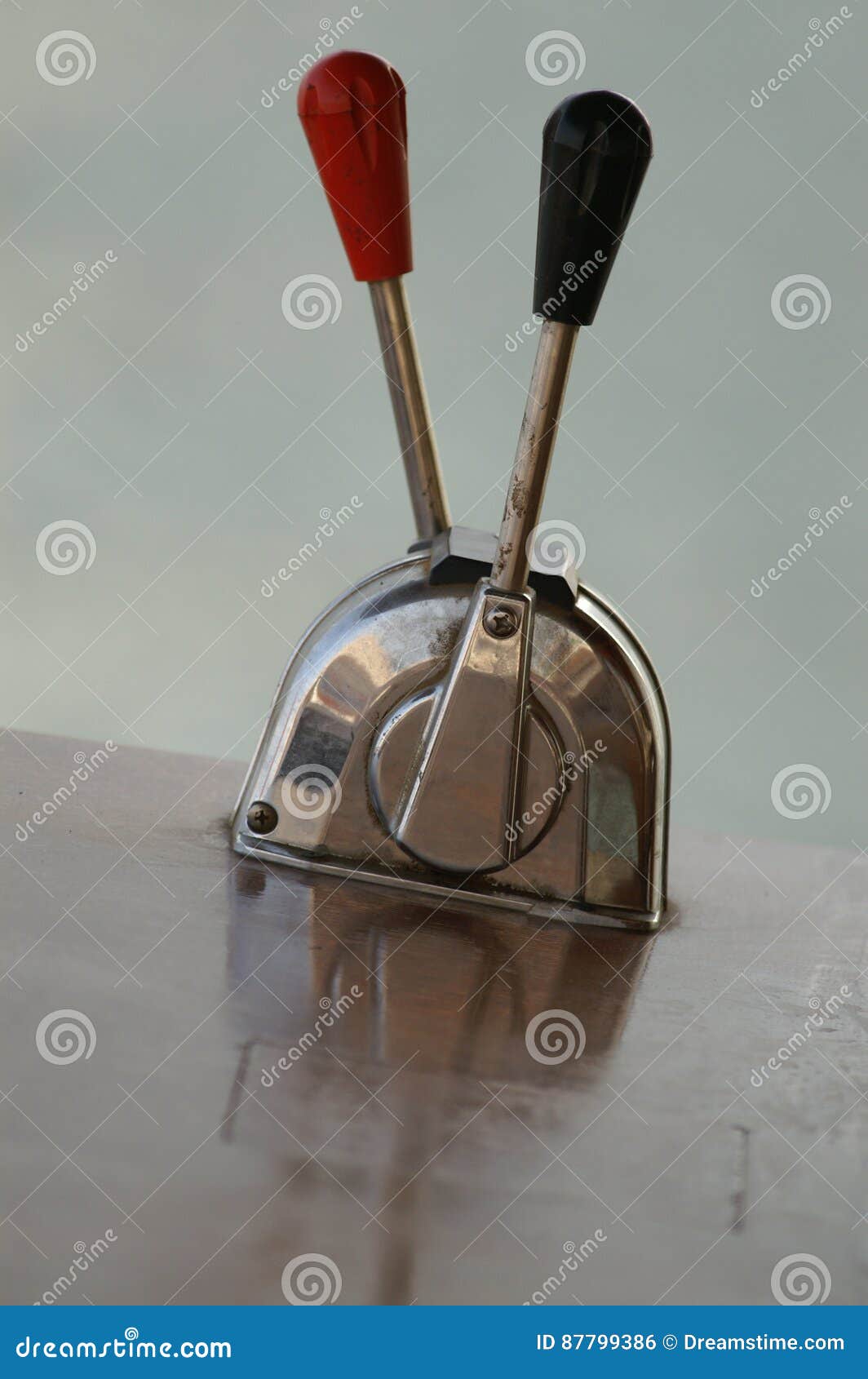 Engine control levers stock photo. Image of marine, control - 87799386