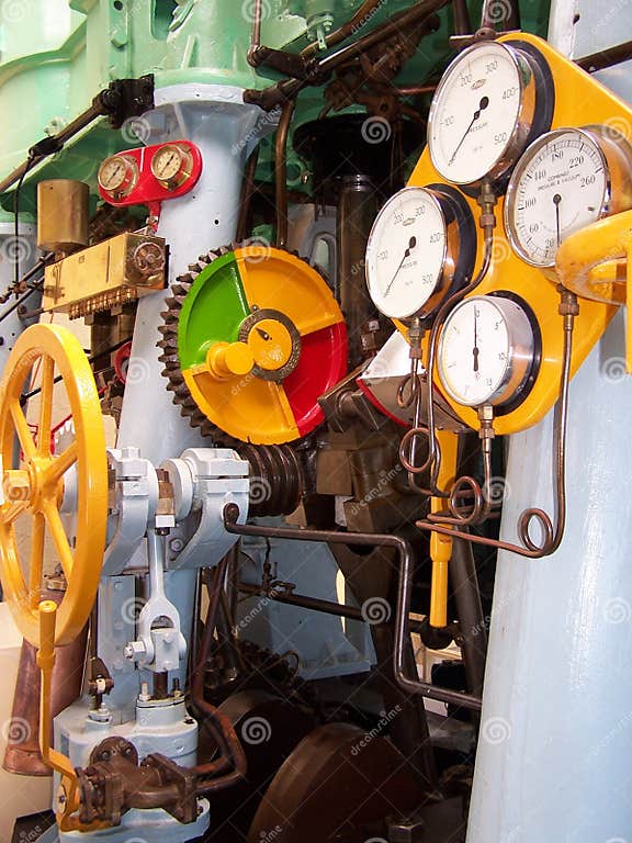 Engine Control Station stock image. Image of deck, engine - 465341