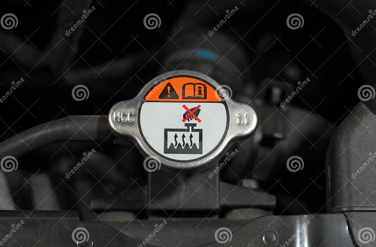 Engine coolant cap stock image. Image of coolant, vehicle - 30922755