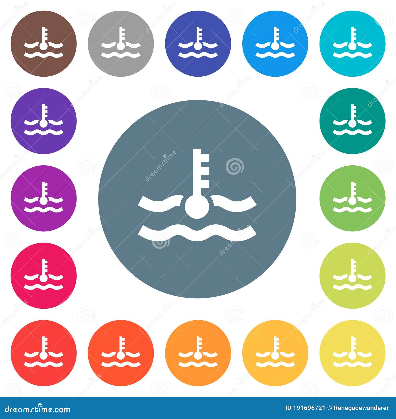 Low Coolant Indicator. Cartoon Vector | CartoonDealer.com #91620945