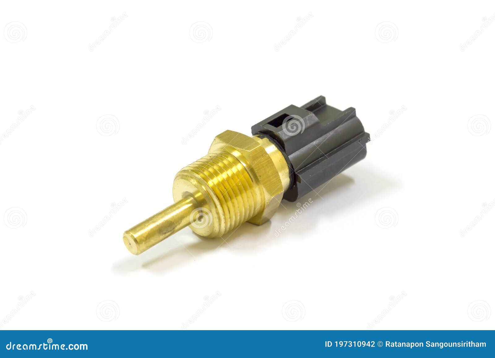 Engine Coolant Temperature Sensor, Water Temp Sensor, Isolated Stock ...