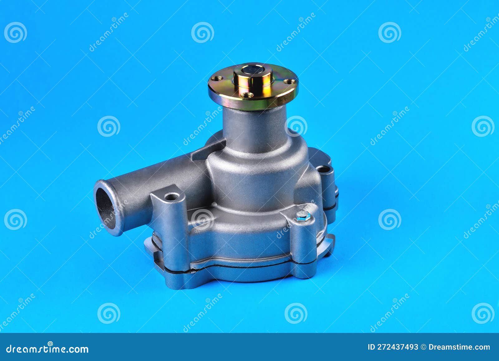 Cooling Pump On CPU Socket And Quad Channel RAM DDR4 That Installed On ...