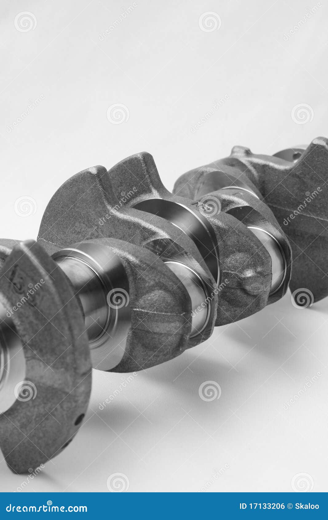 Engine crankshaft stock photo. Image of components, automotive - 17133206