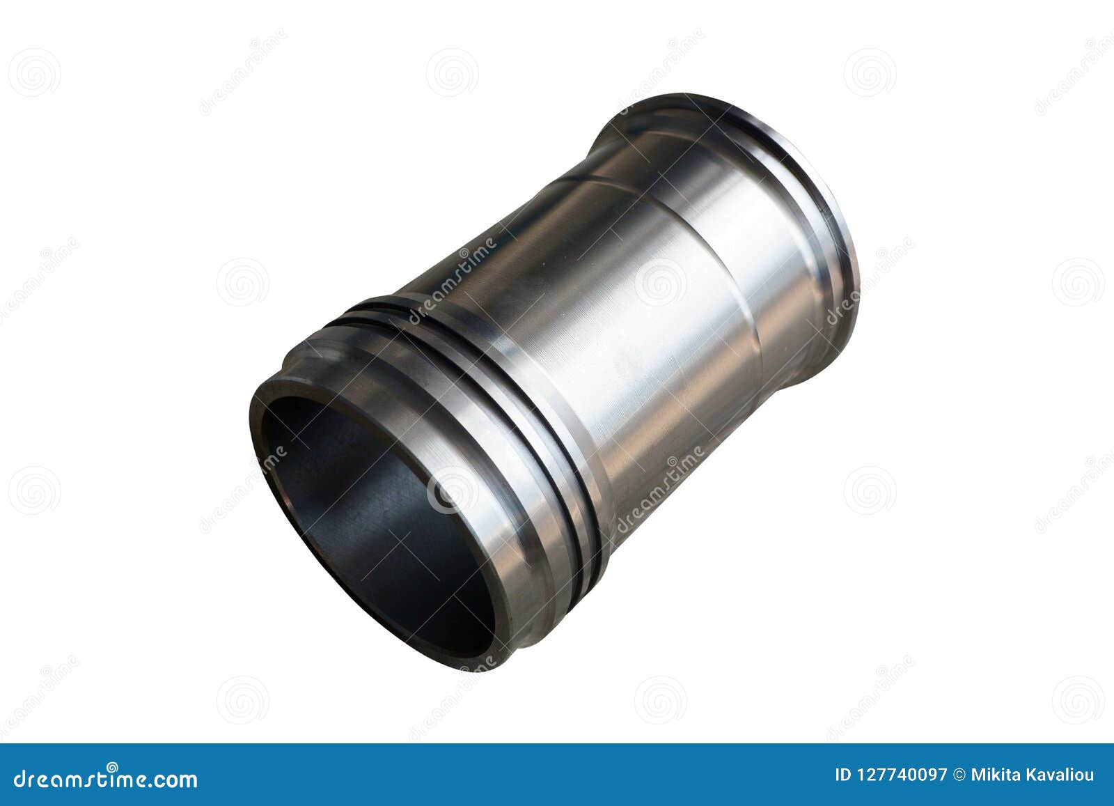 Engine Cylinder Liner Close Up Stock Image - Image of cylinder, engine ...