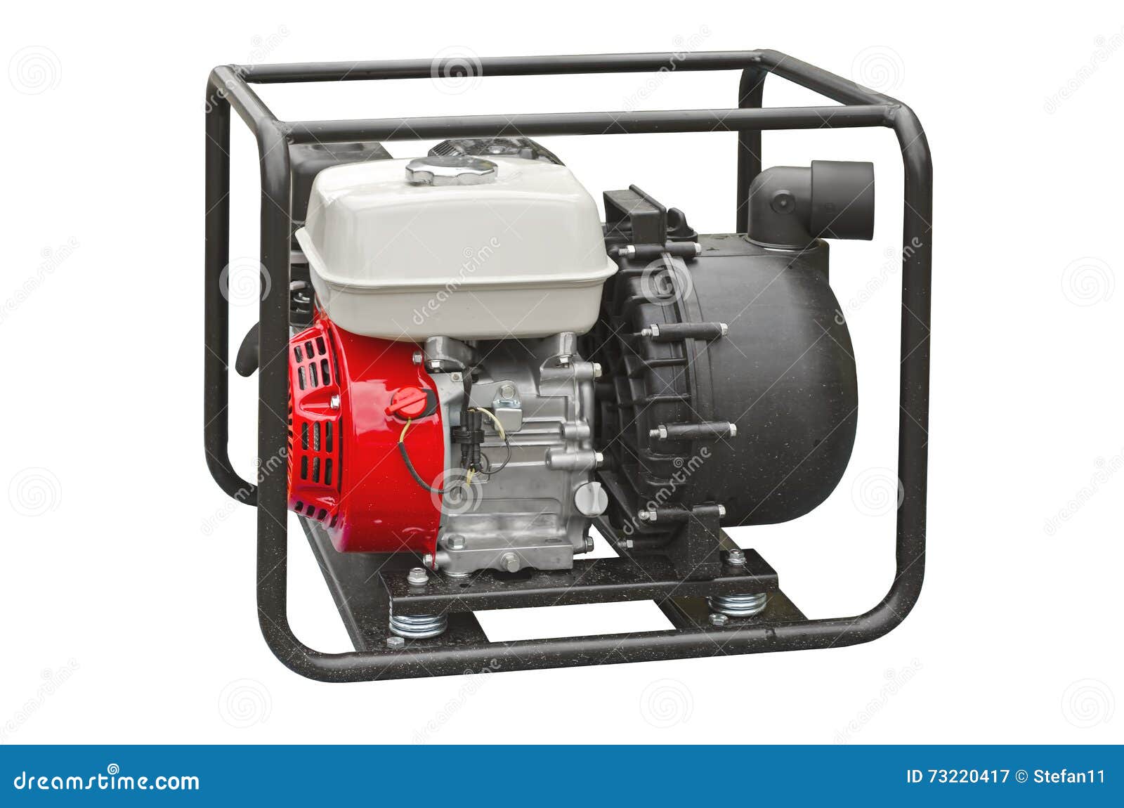 Engine-driven pump stock image. Image of background, agriculture - 73220417