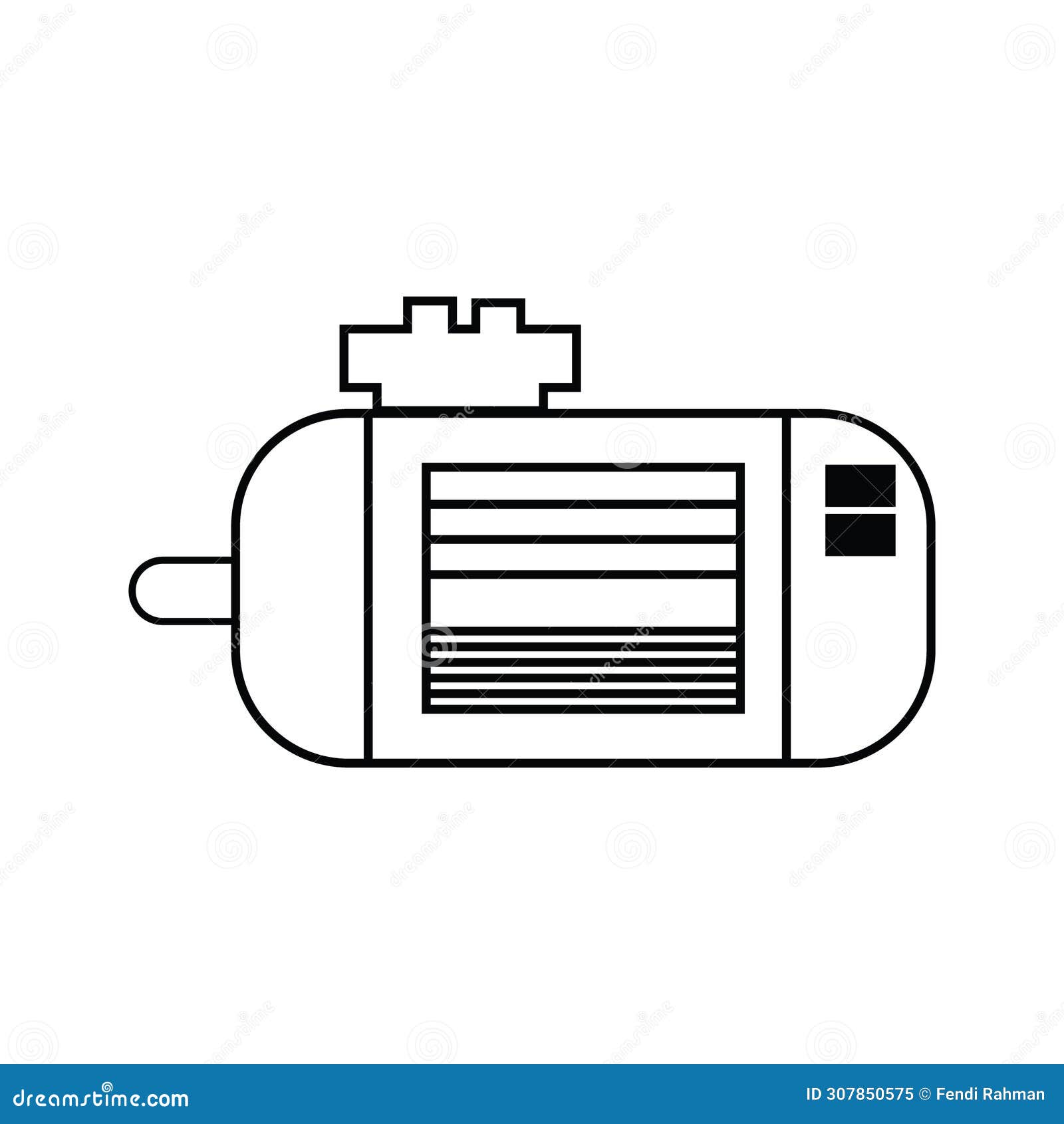 Engine Dynamo Icon Vector Illustration Symbol Design Stock Vector ...