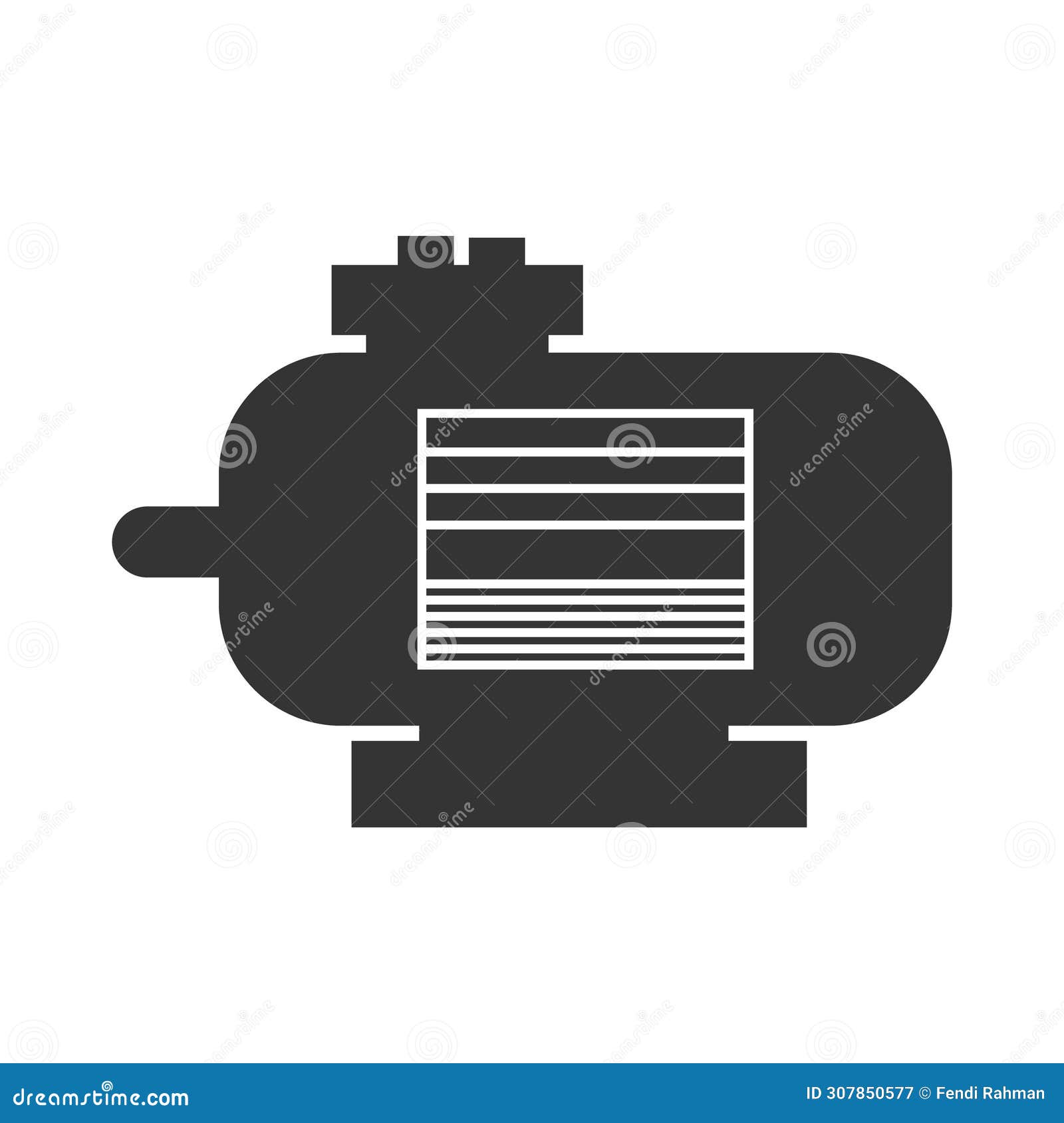 Engine Dynamo Icon Vector Illustration Symbol Design Stock Vector ...