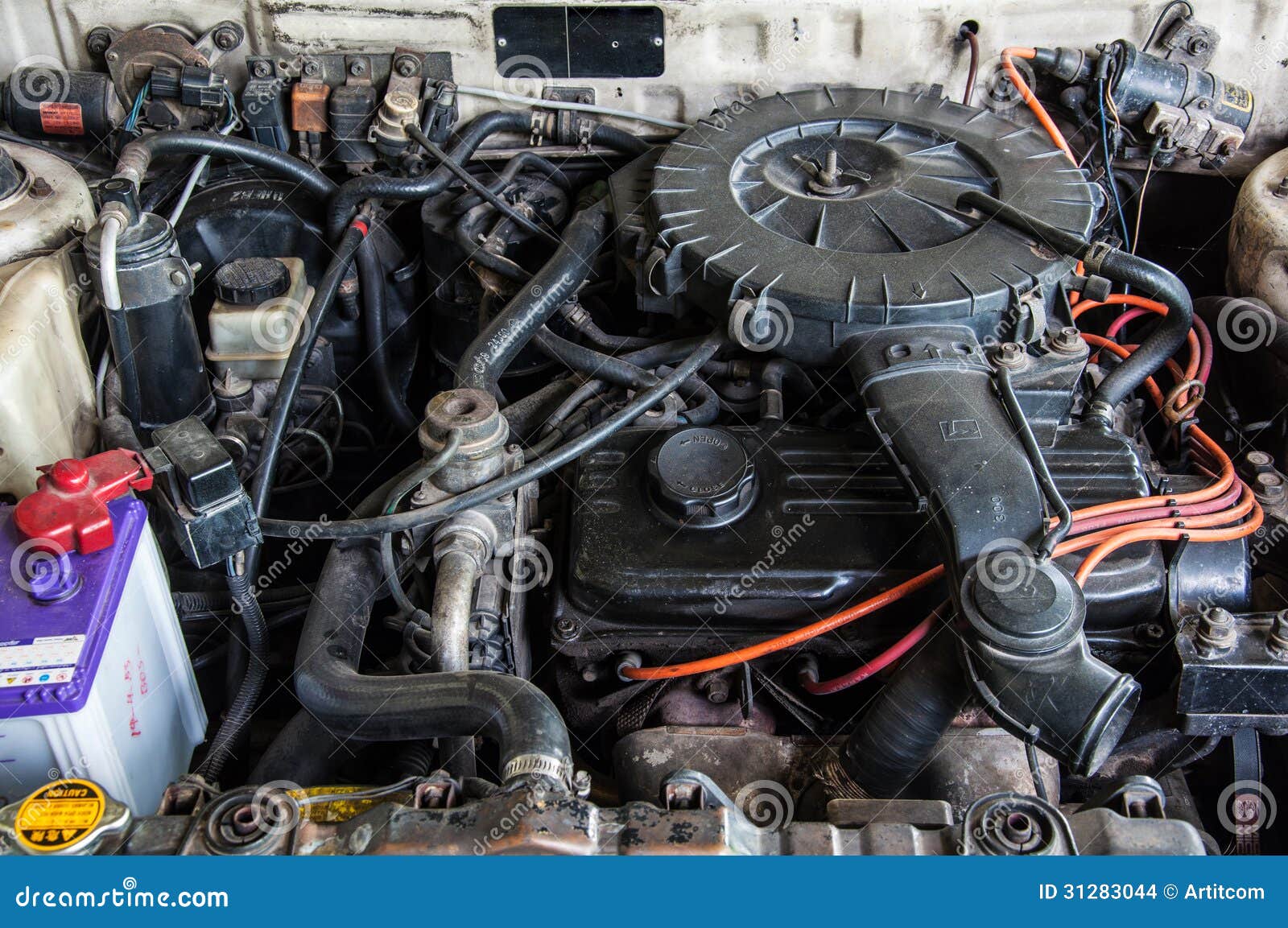 Engine stock photo. Image of calm, chassis, engine, leaning - 31283044