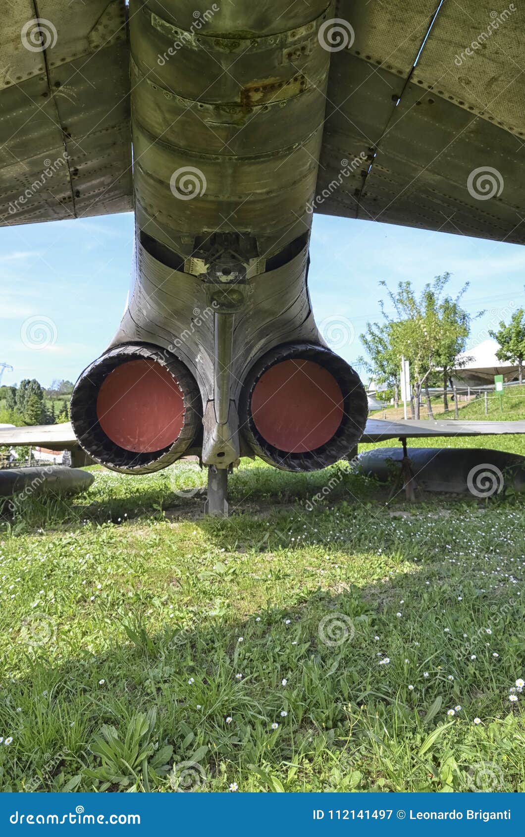 The Engine of a F-4 Phantom Stock Image - Image of fighter, flight ...