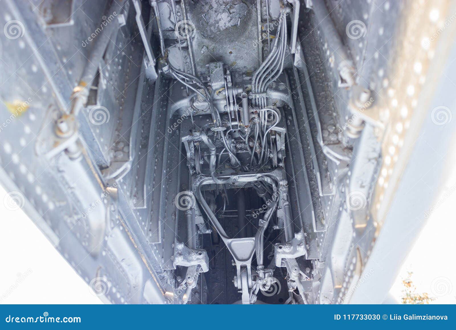 Engine of fighter jet stock photo. Image of engine, complex - 117733030