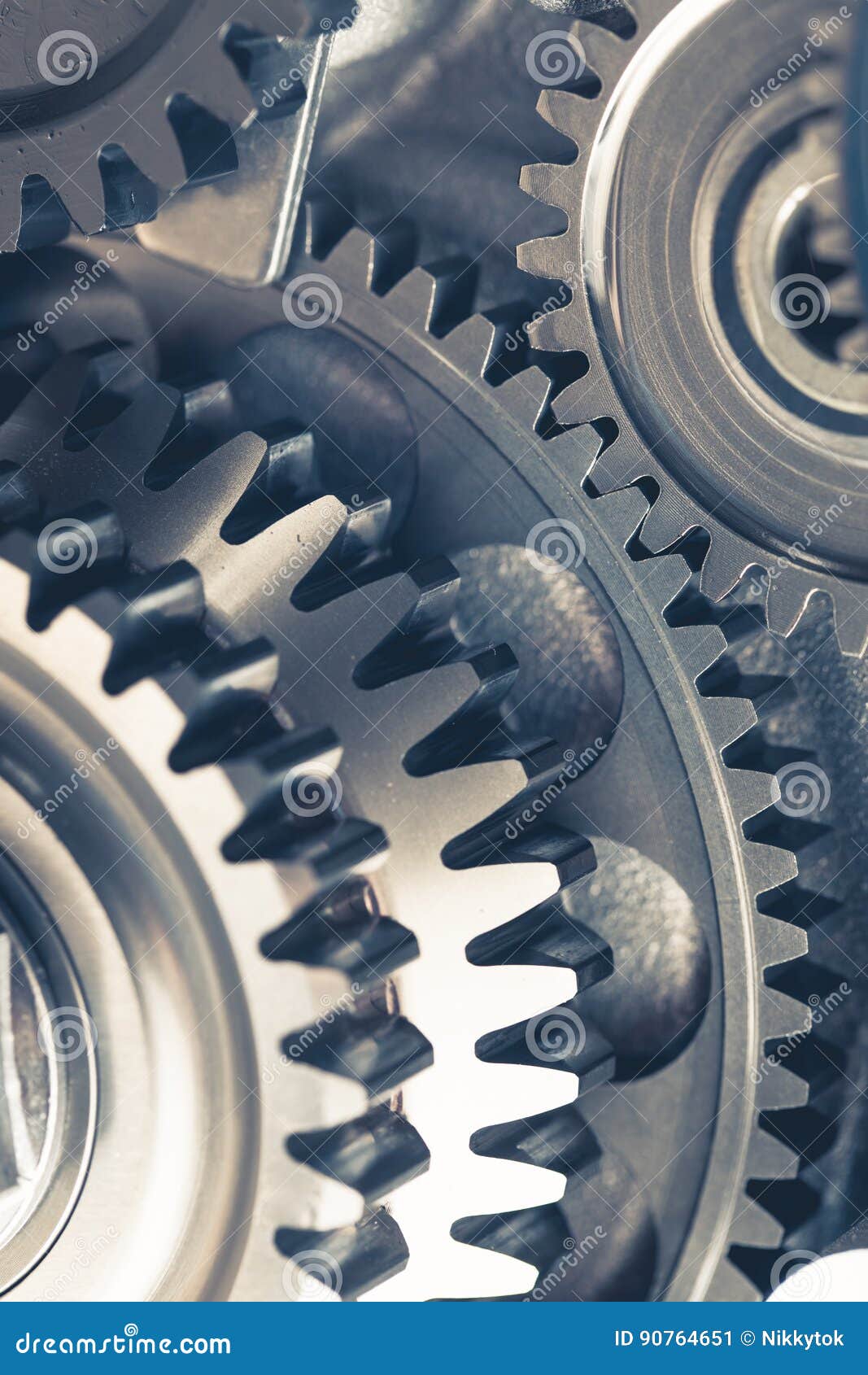 Engine gear wheels stock image. Image of mechanical, design - 90764651
