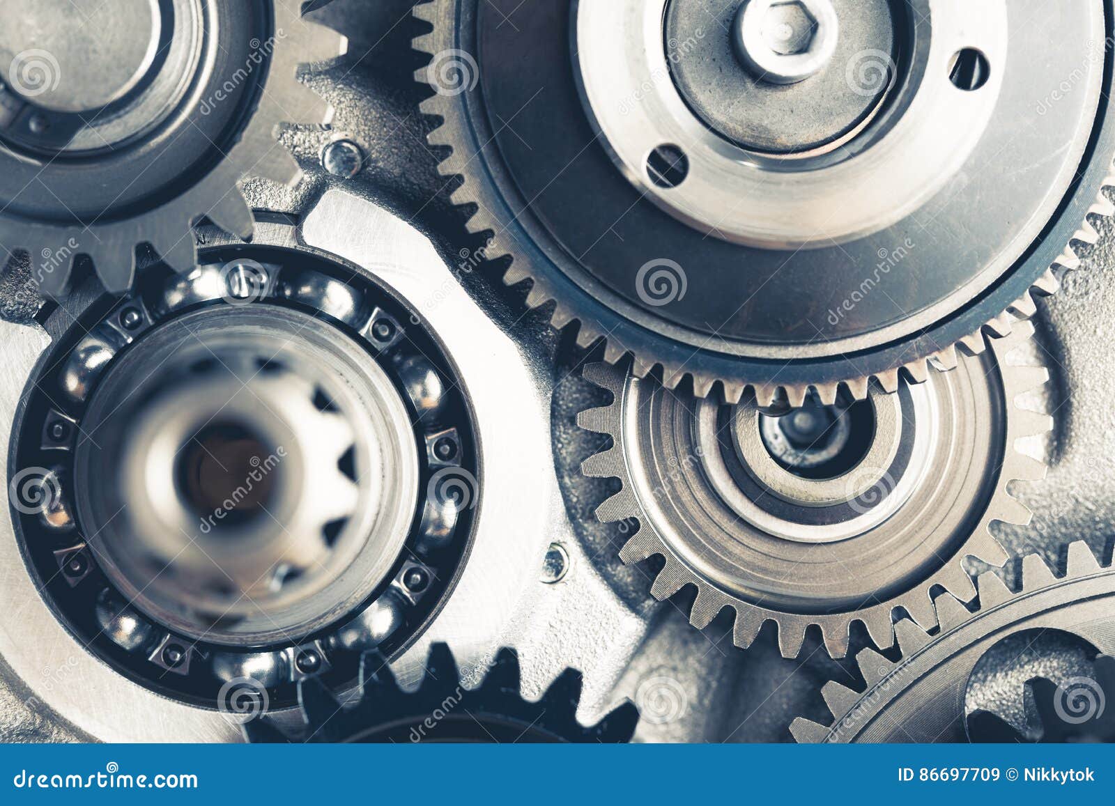 Engine gears wheels stock image. Image of mechanics, industry - 86697709