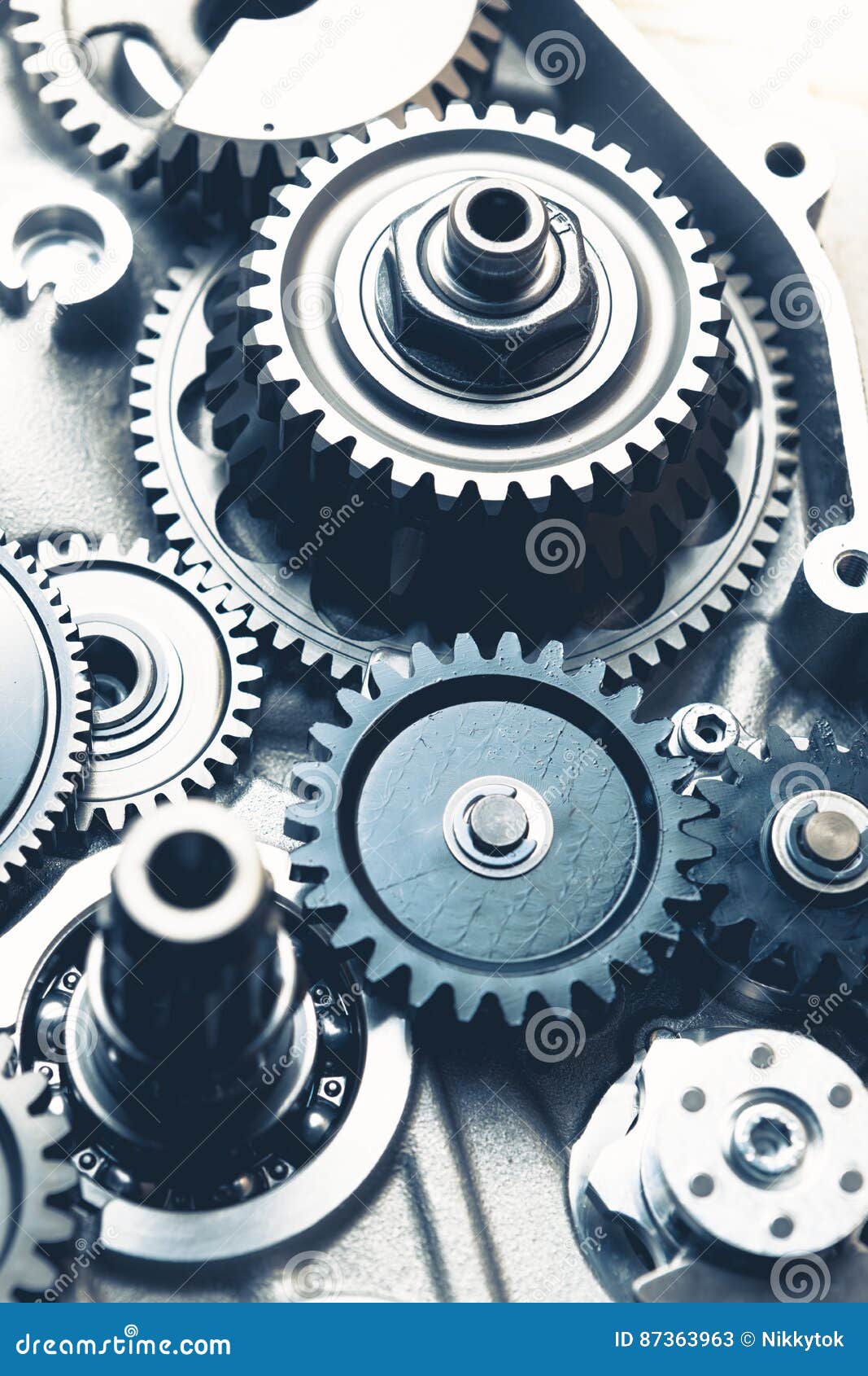 Engine gears wheels stock image. Image of business, abstract - 87363963