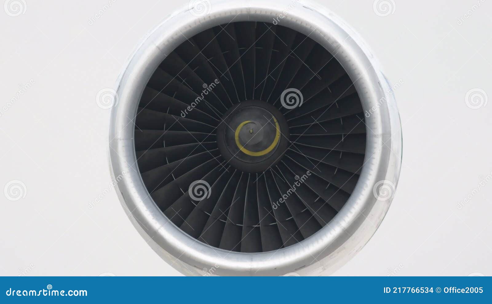 Engine of a Giant Cargo Aircraft Stock Footage - Video of blue, jumbo ...