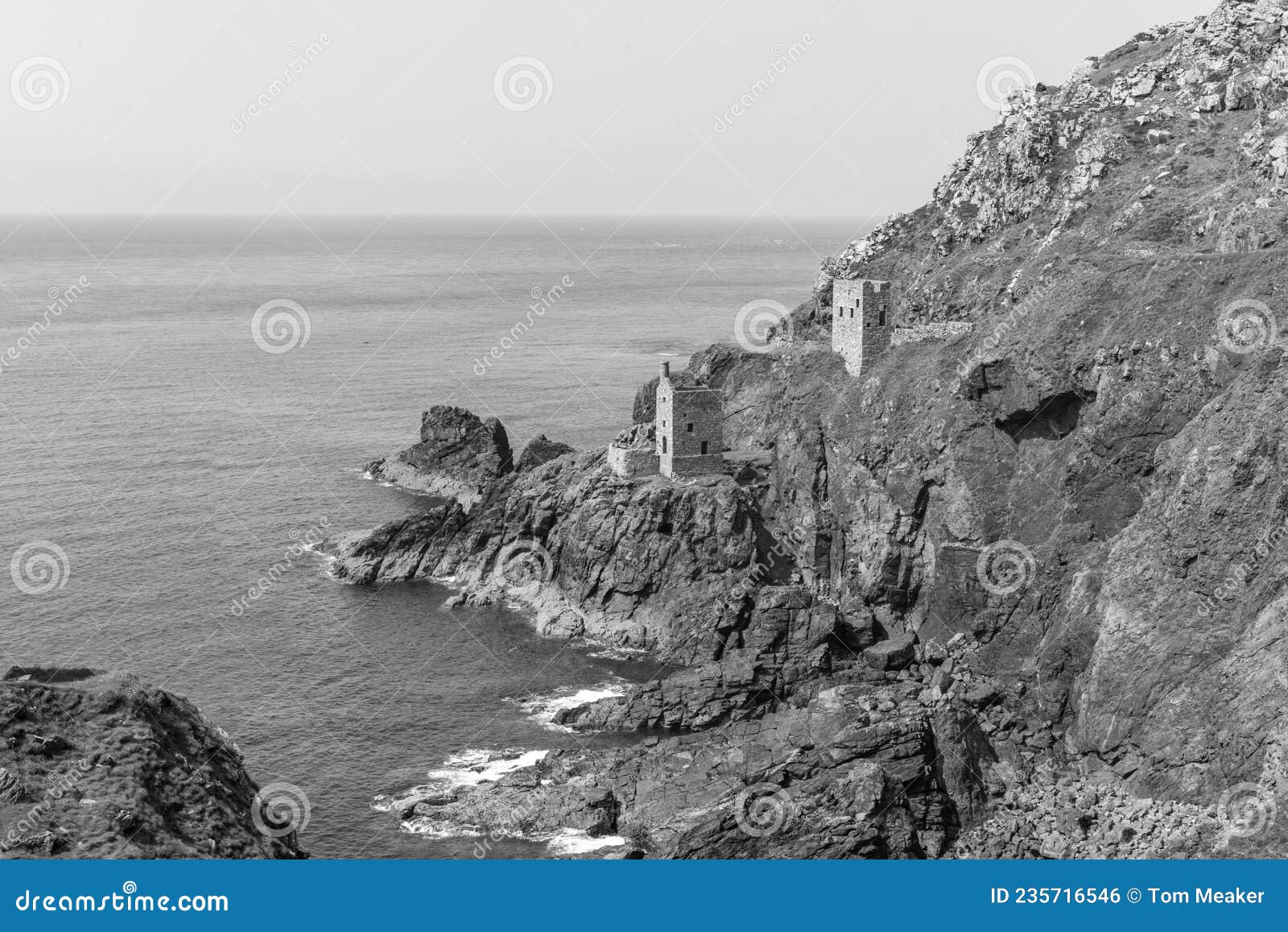 Botallack mine in Cornwall stock photo. Image of industry - 235716546