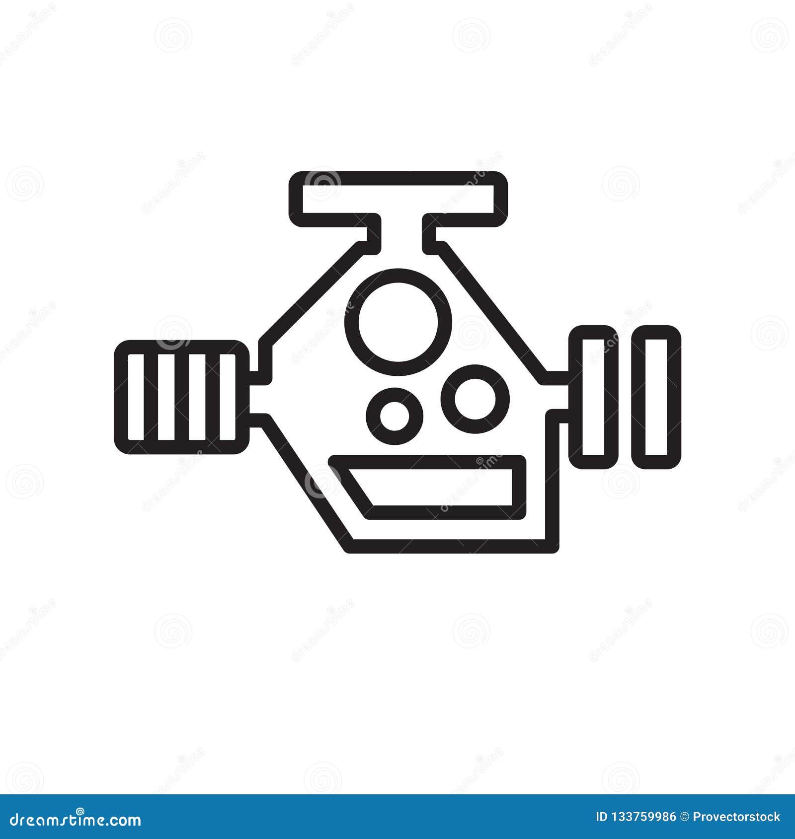 Engine Icon Vector Sign and Symbol Isolated on White Background Stock ...