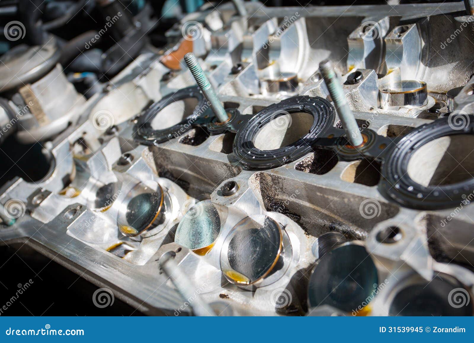 Engine inside stock image. Image of service, valve, machine - 31539945