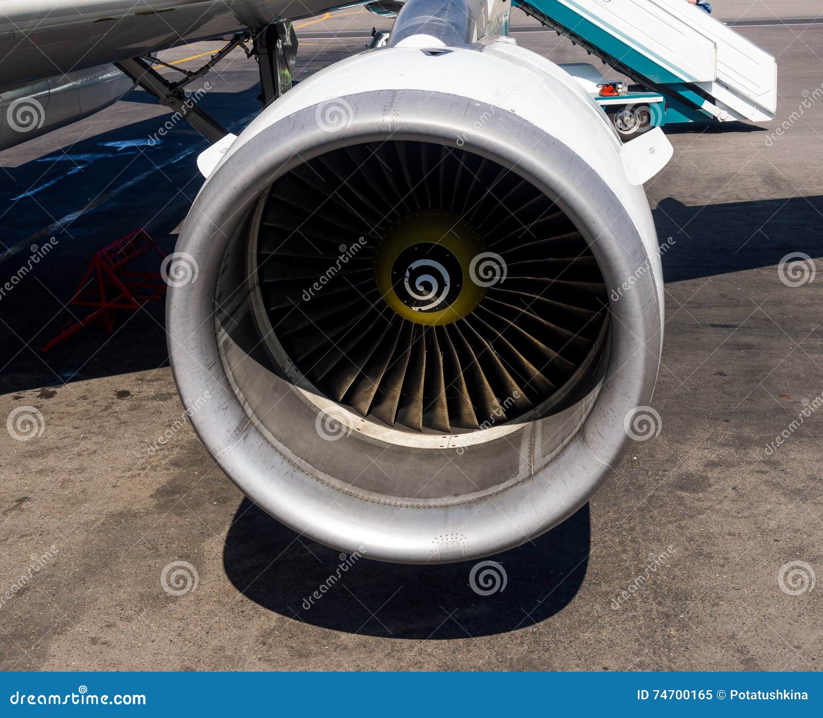 The Engine of the Modern Jetliner Airbus A321 Editorial Image - Image ...