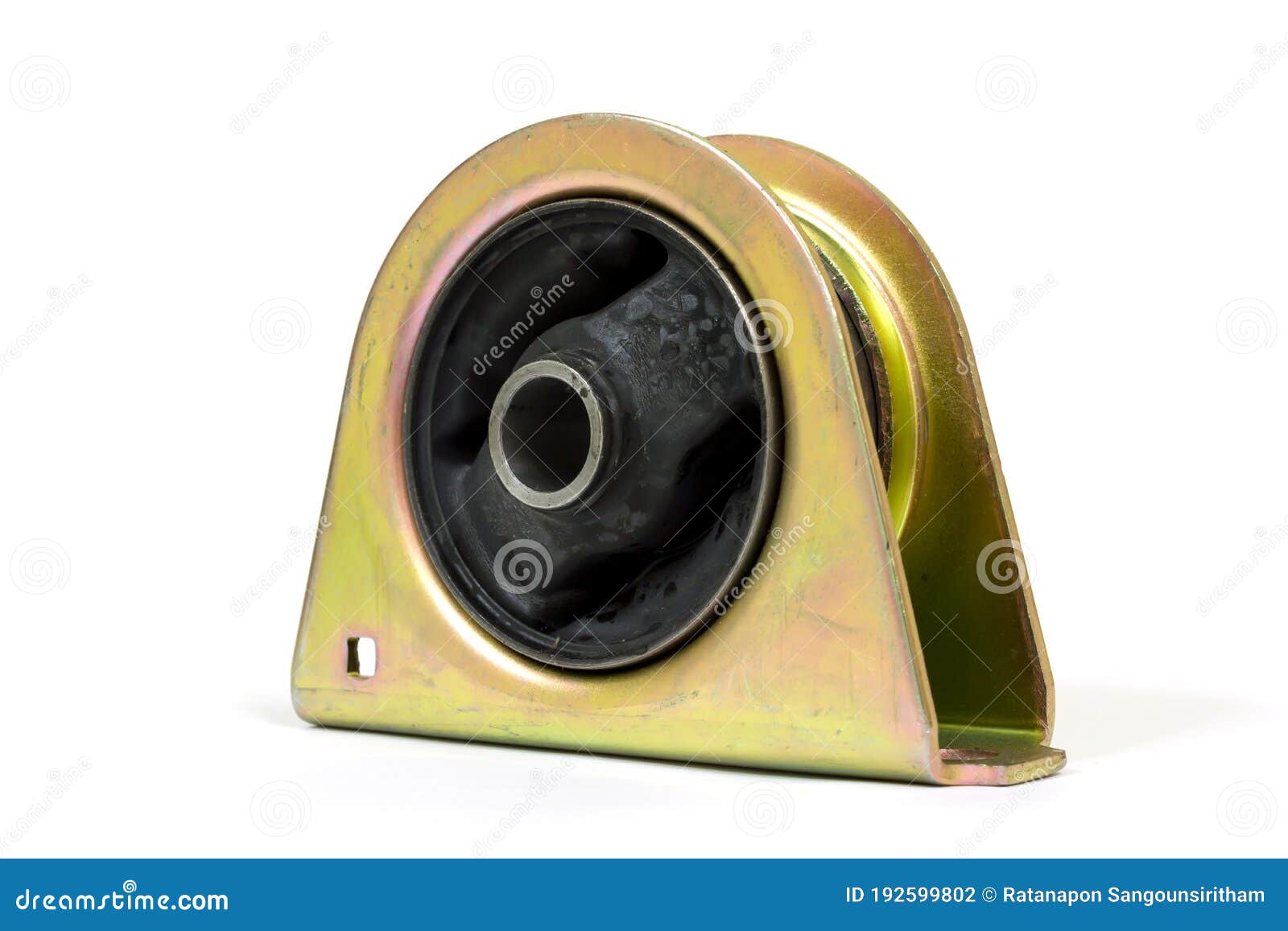 Engine Mount for Japanese Car on White Background, Isolated Stock Photo ...