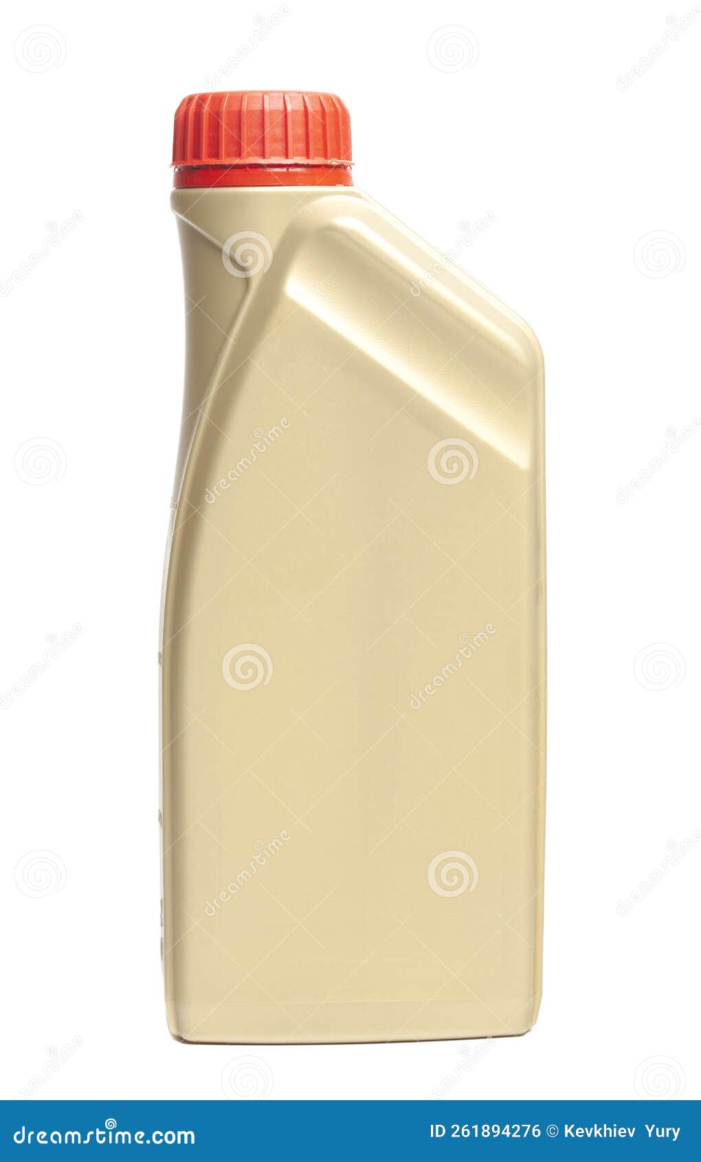 Engine Oil Bottle Isolated on White Stock Photo - Image of handle ...