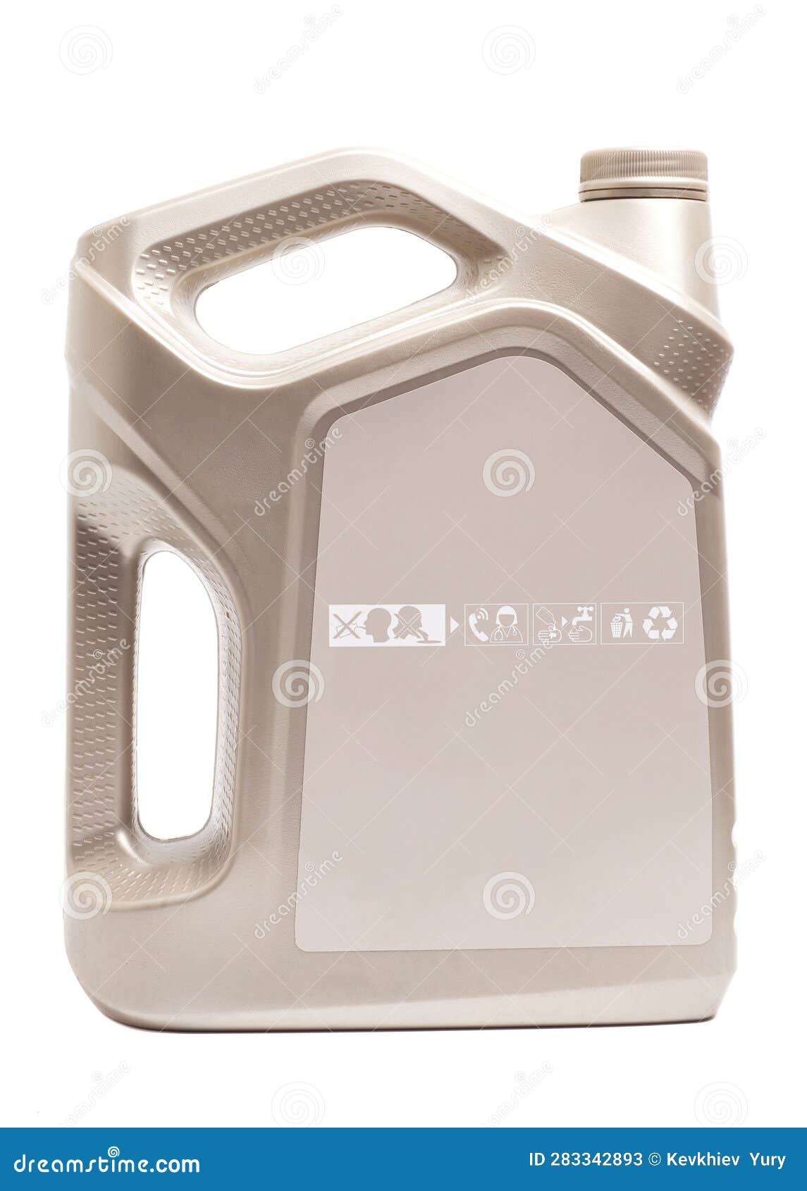 Engine Oil Bottle Isolated on White. Stock Image - Image of bottle ...