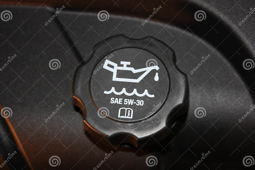 Engine oil cap. stock image. Image of replacement, dipstick - 7624103