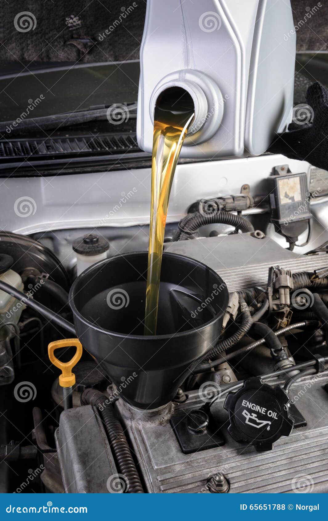 Engine Oil Cap Removal