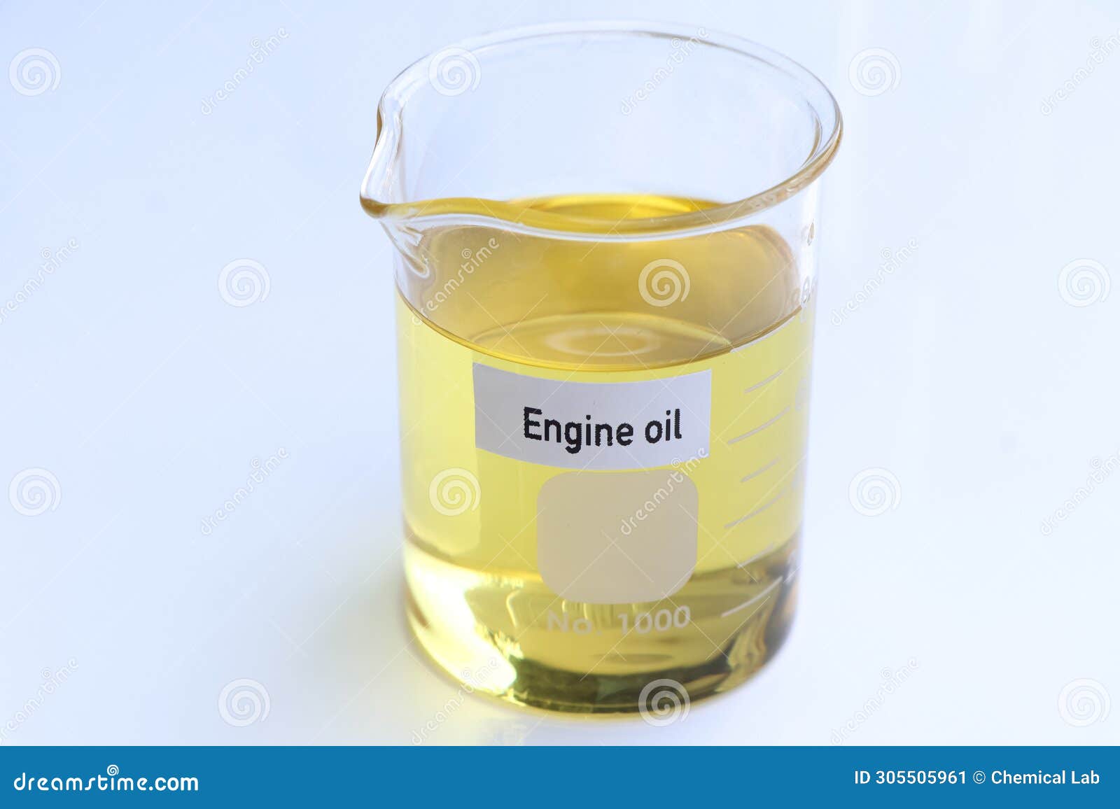 Engine Oil in Container, Science Experiment Concept Stock Image - Image ...