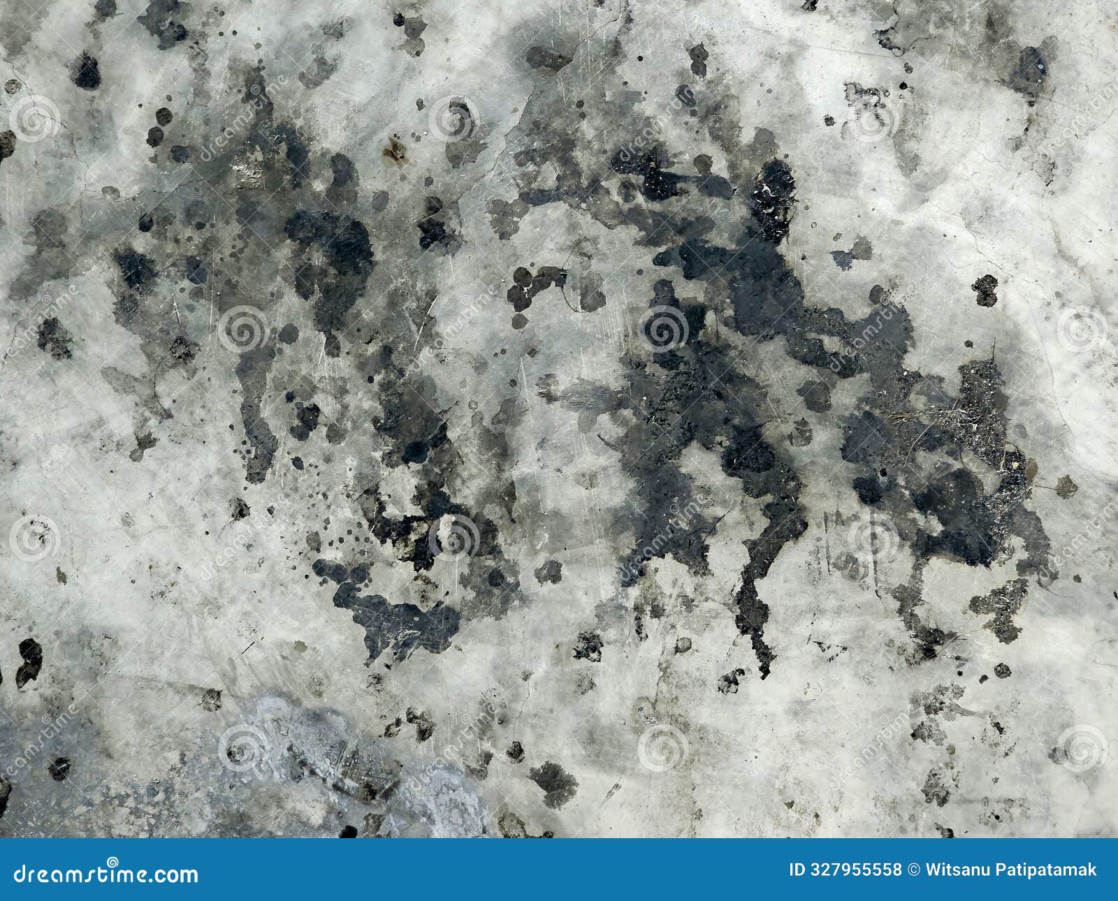 Engine Oil Drop on Concrete Floor Texture Background Stock Photo ...