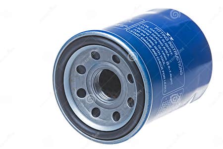 Engine Oil Filter Isolated stock photo. Image of vehicle - 10341034