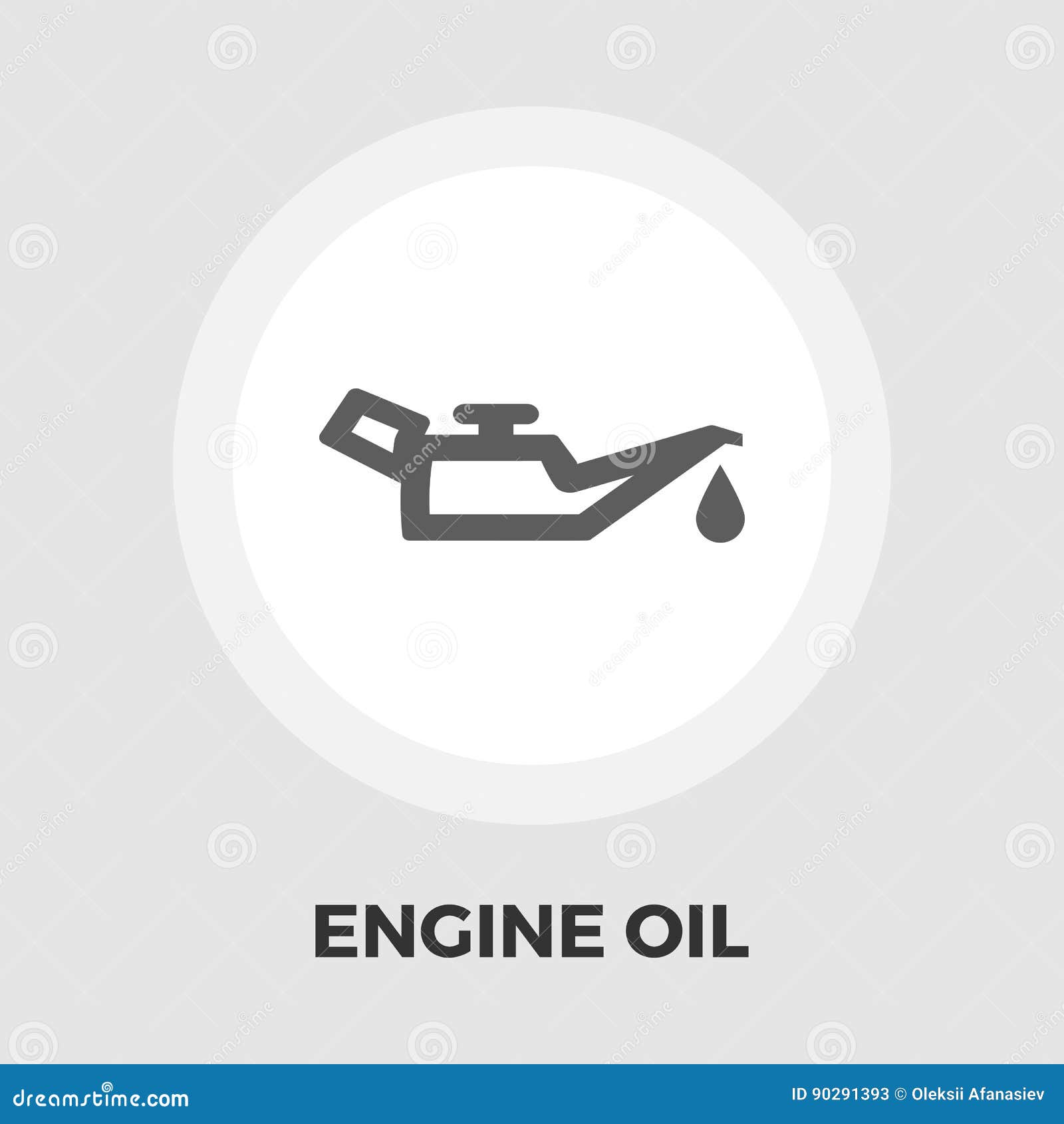 Engine oil flat icon stock vector. Illustration of icon - 90291393