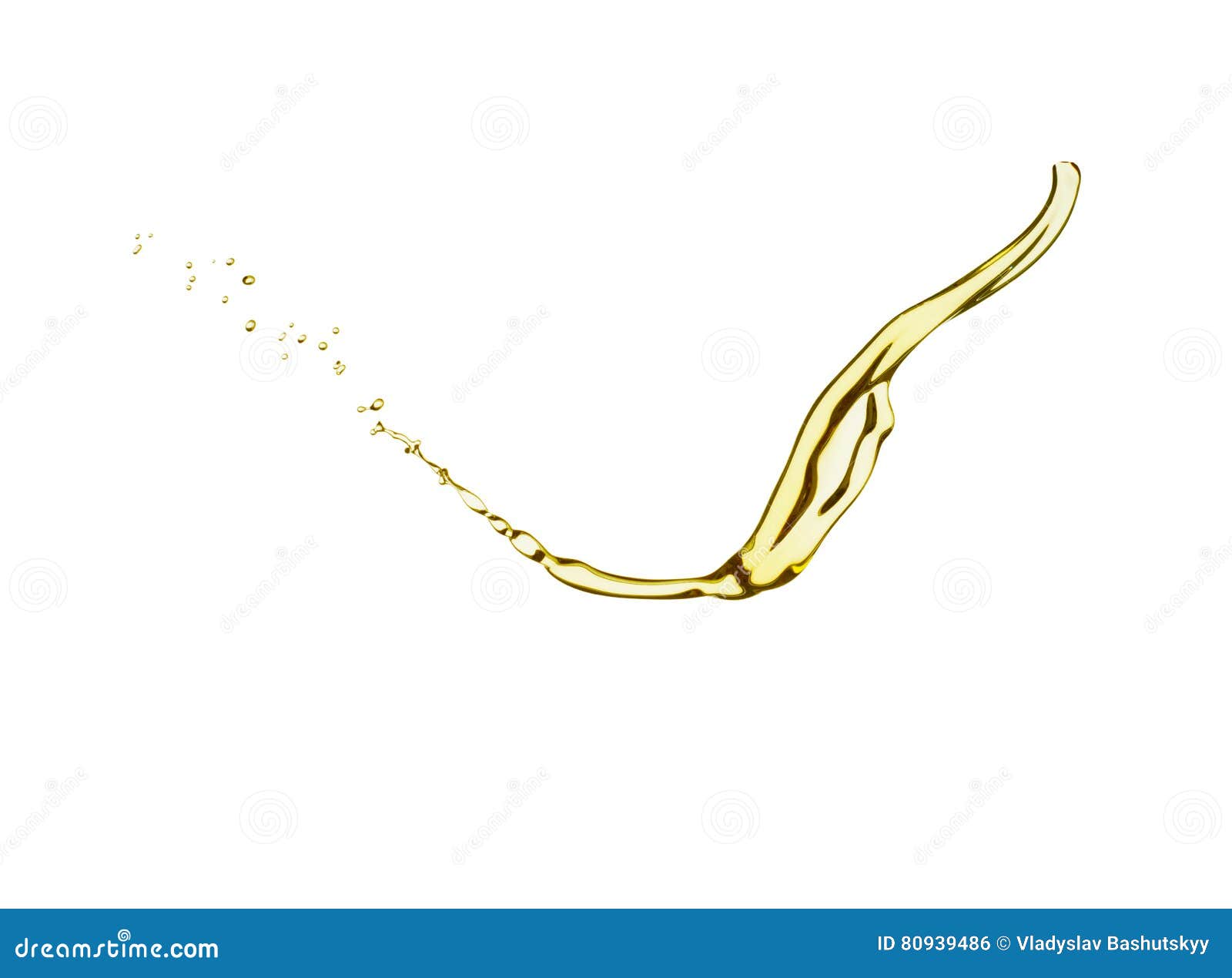 Engine Oil Splashing Isolated On White Background Stock Photo - Image ...