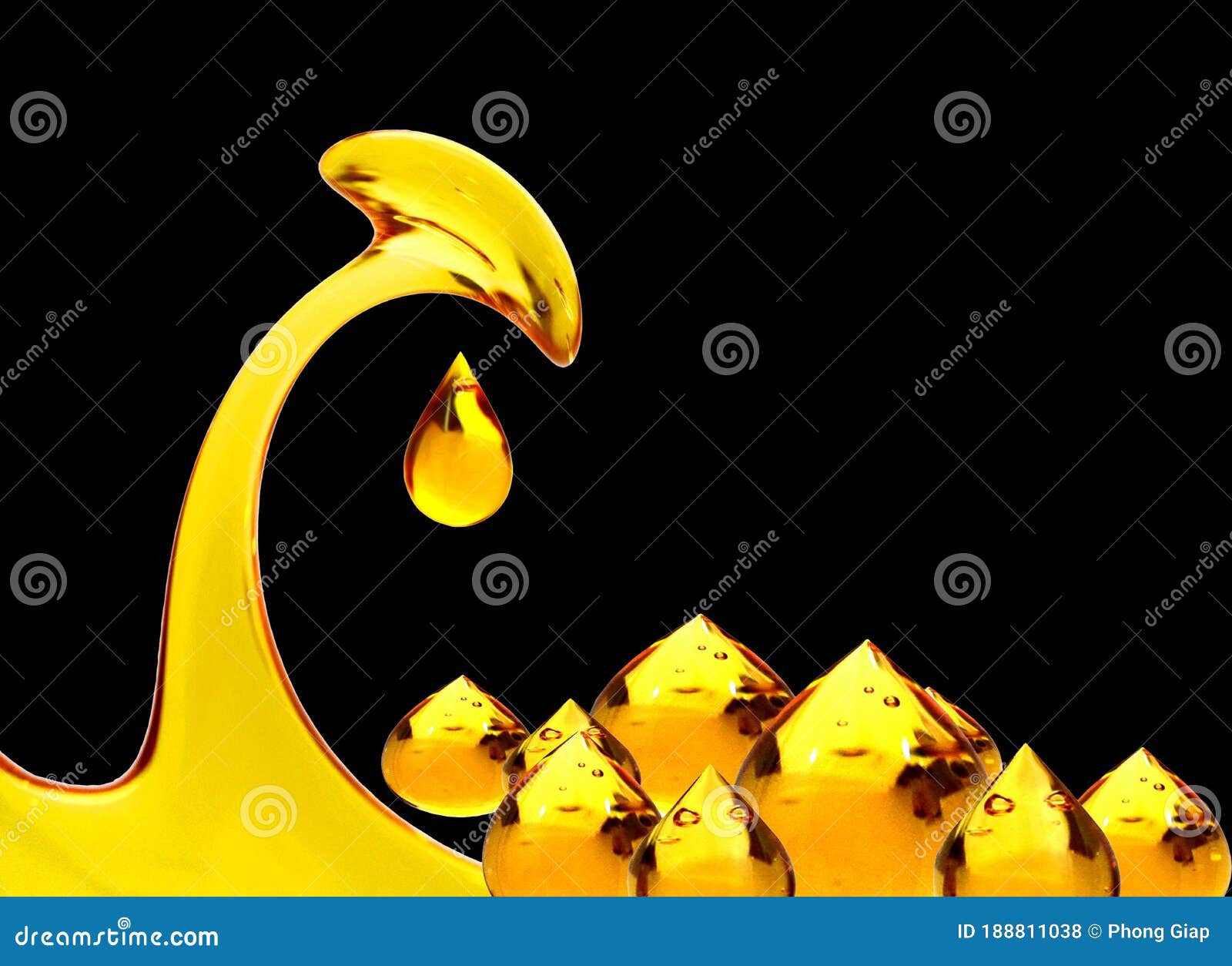Oil splash. stock photo. Image of petrol, splash, drop - 188811038
