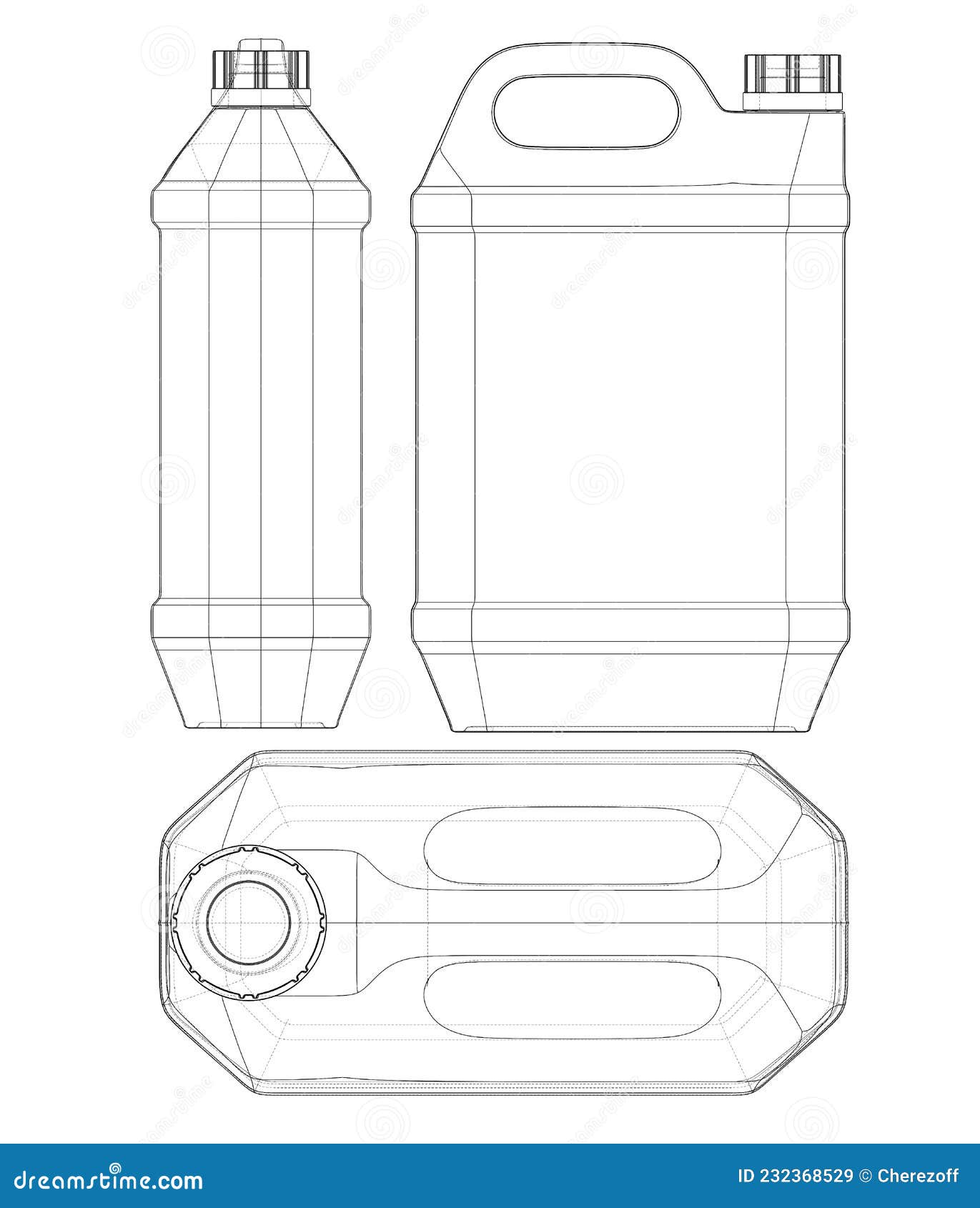Engine Oil in Typical Container. Vector Stock Vector - Illustration of ...