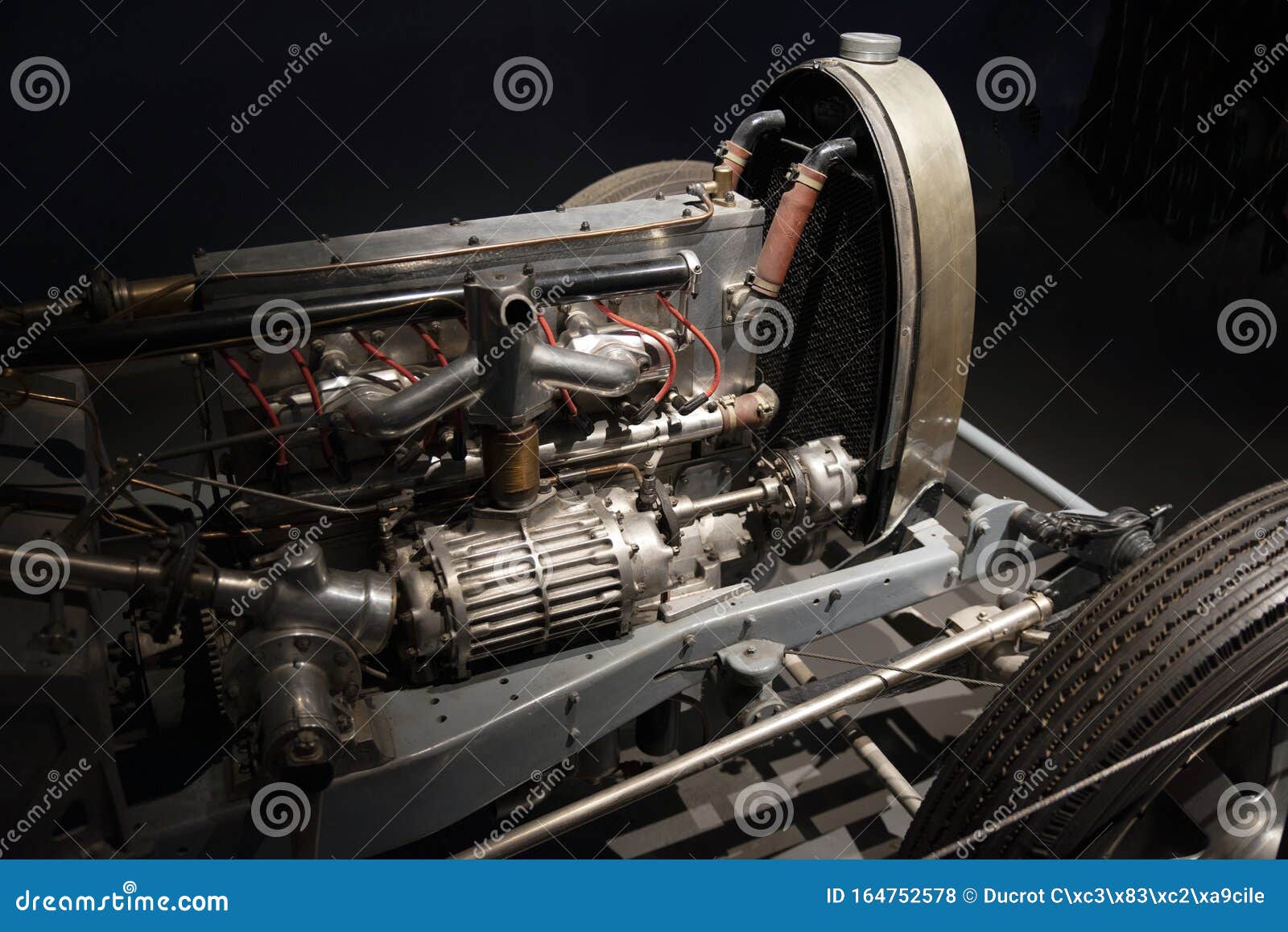 Old car engine stock photo. Image of automobile, repair - 164752578