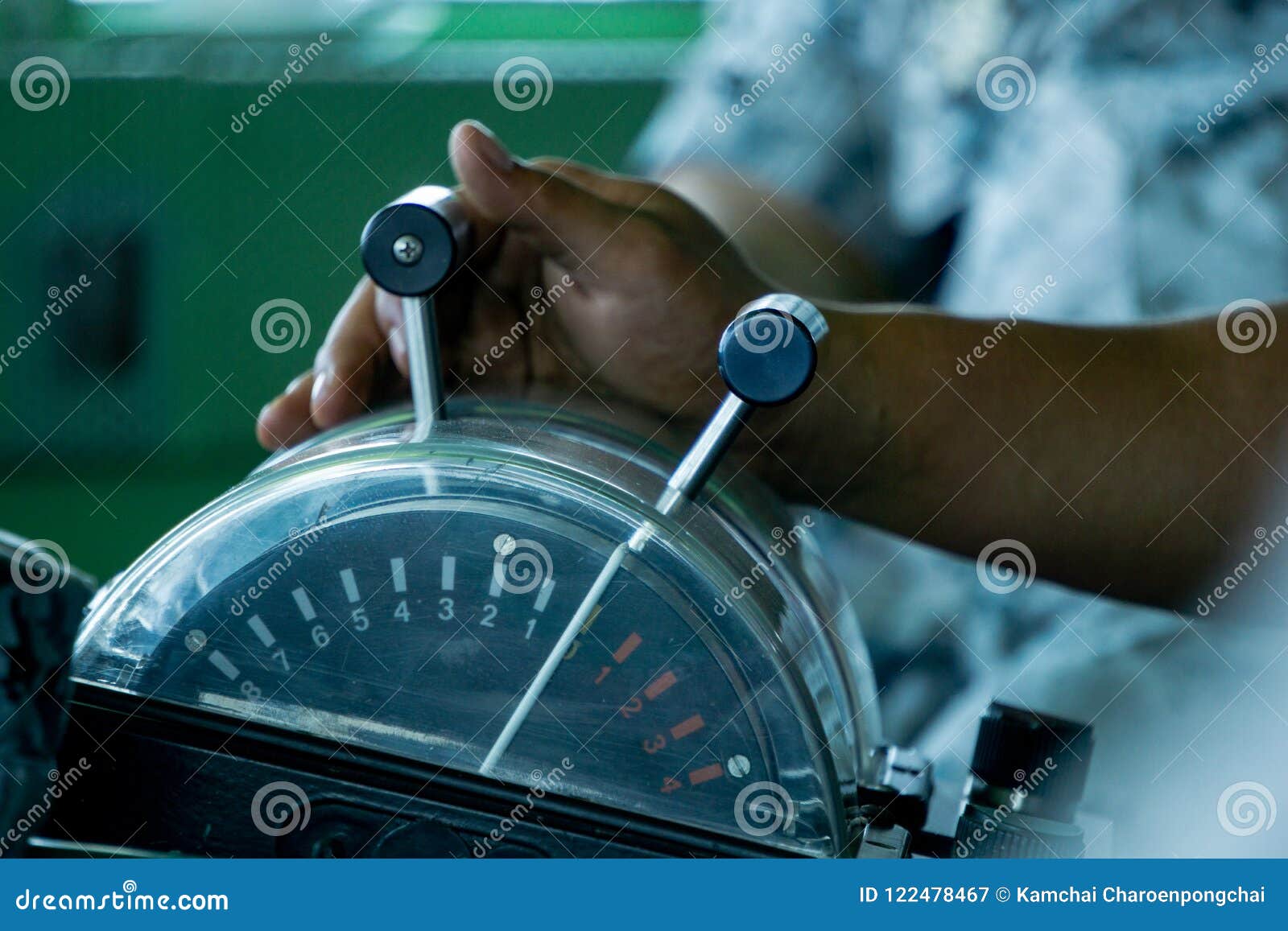 An Engine Order Control Lever, a Control System To Control Speed of ...