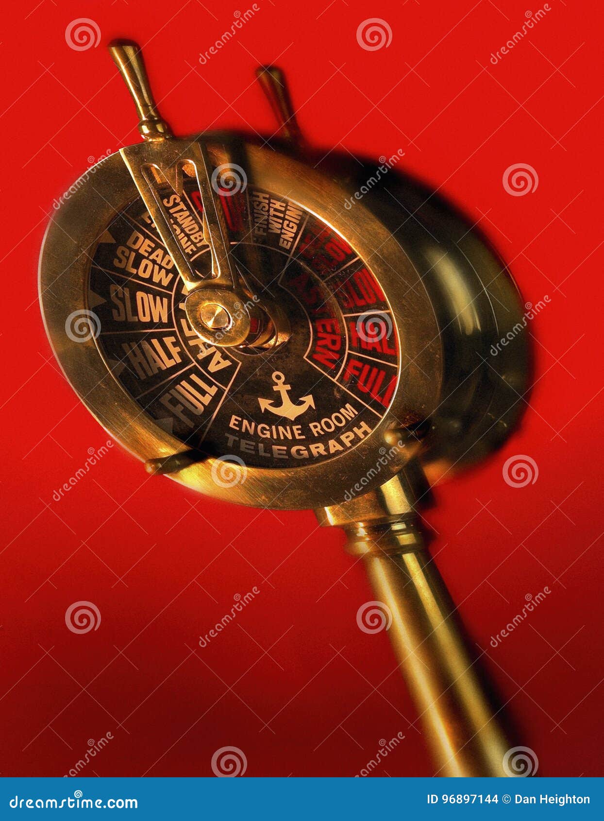 Engine order telegraph stock photo. Image of telegraph - 96897144