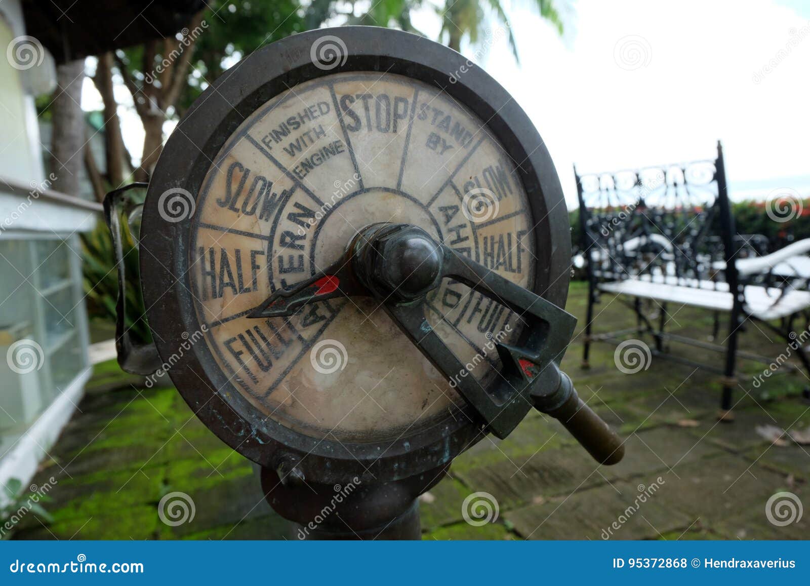 Engine order telegraph stock photo. Image of indicator - 95372868